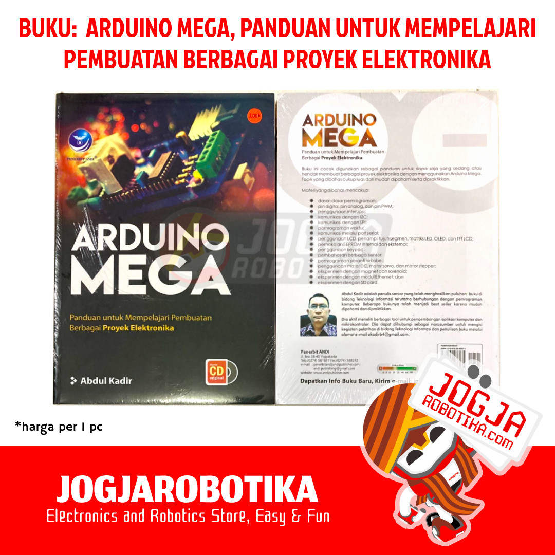 Buku Arduino Mega Panduan Untuk Mempelajari Pembuatan Berbagai Proyek Elektronika