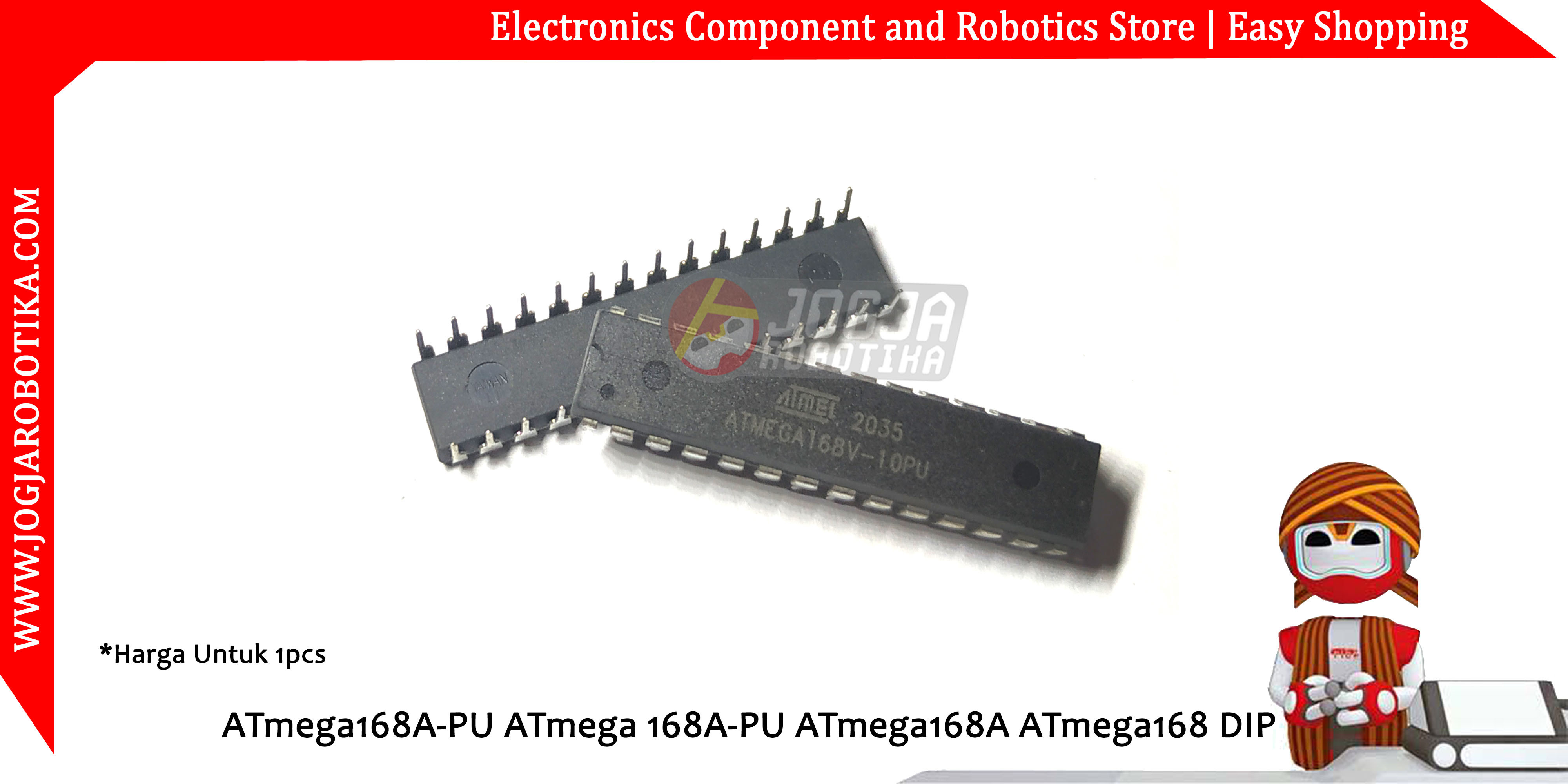 Jual ATmega168A-PU