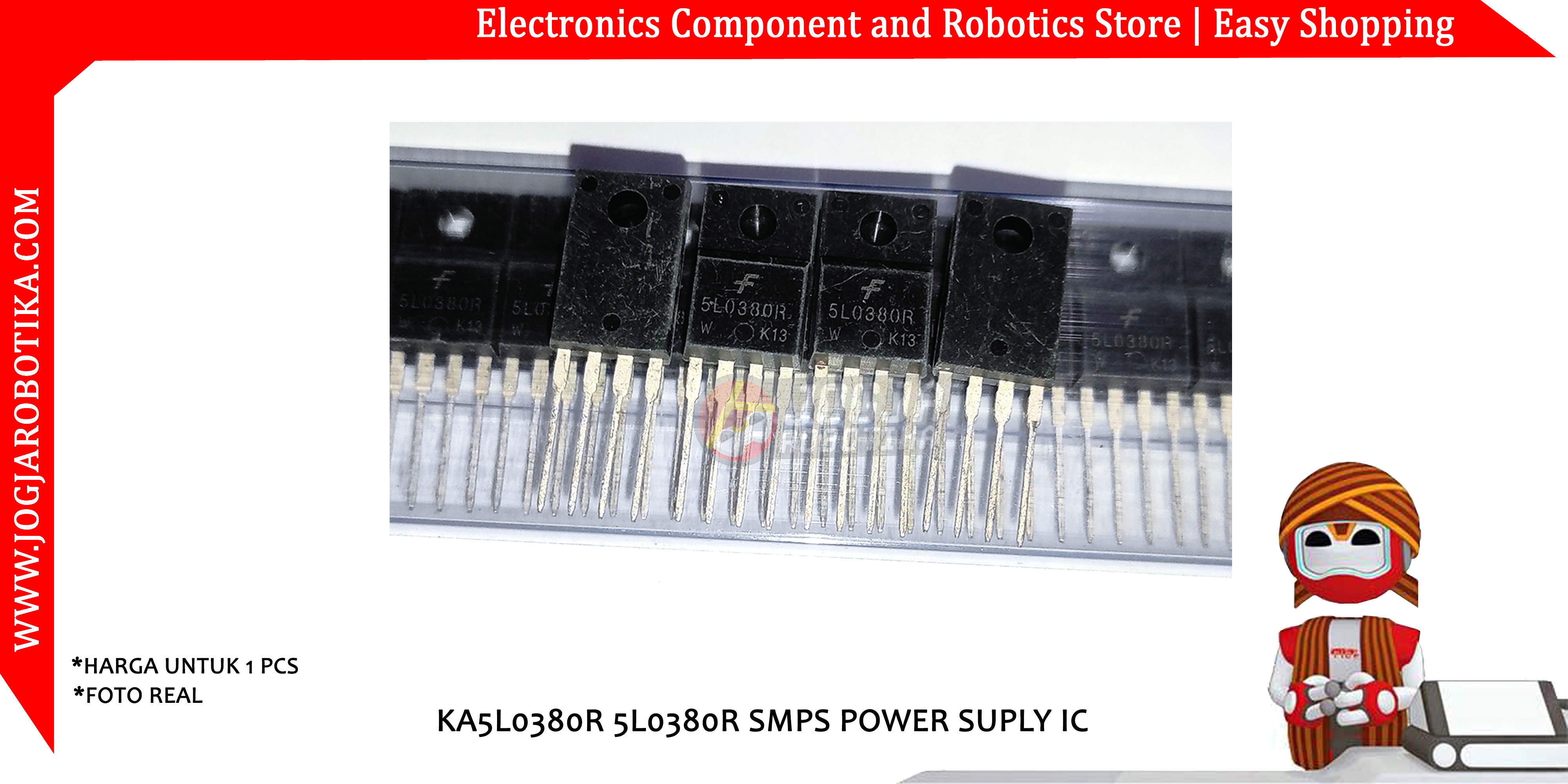 jual KA5L0380R 5L0380R SMPS POWER SUPLY IC