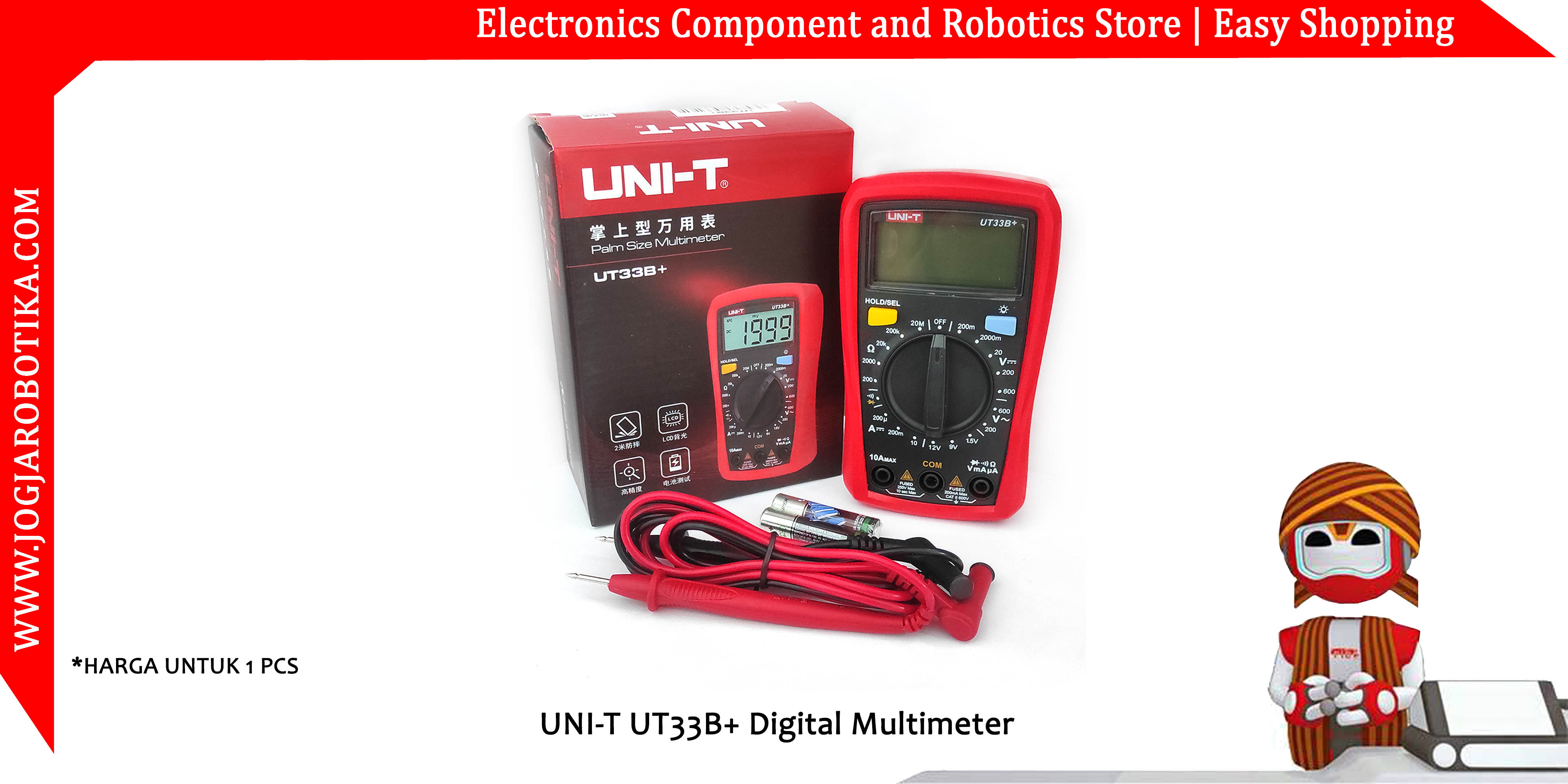 UNI-T UT33B+ Digital Multimeter