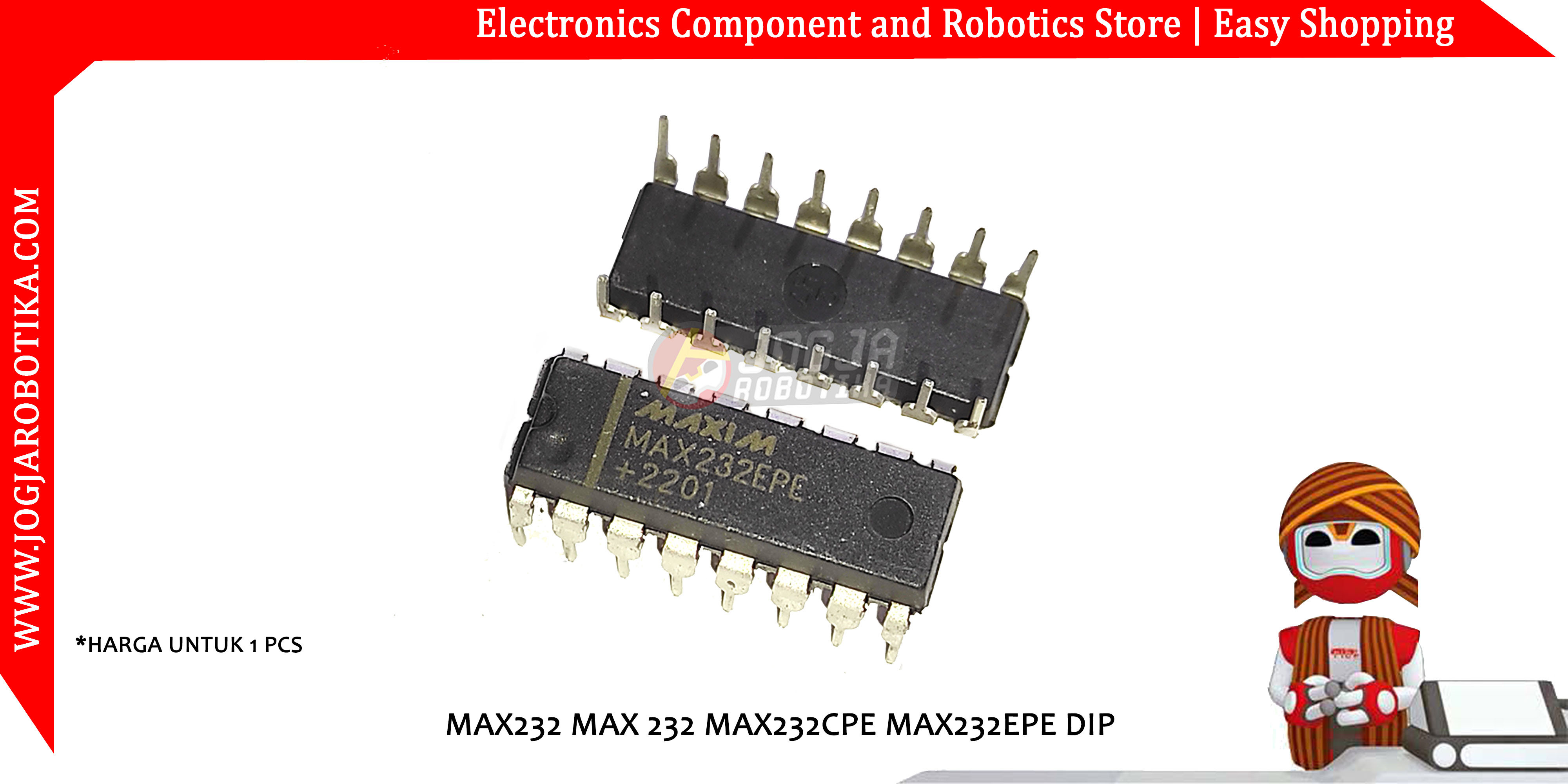 MAX232 MAX 232 MAX232CPE MAX232EPE DIP