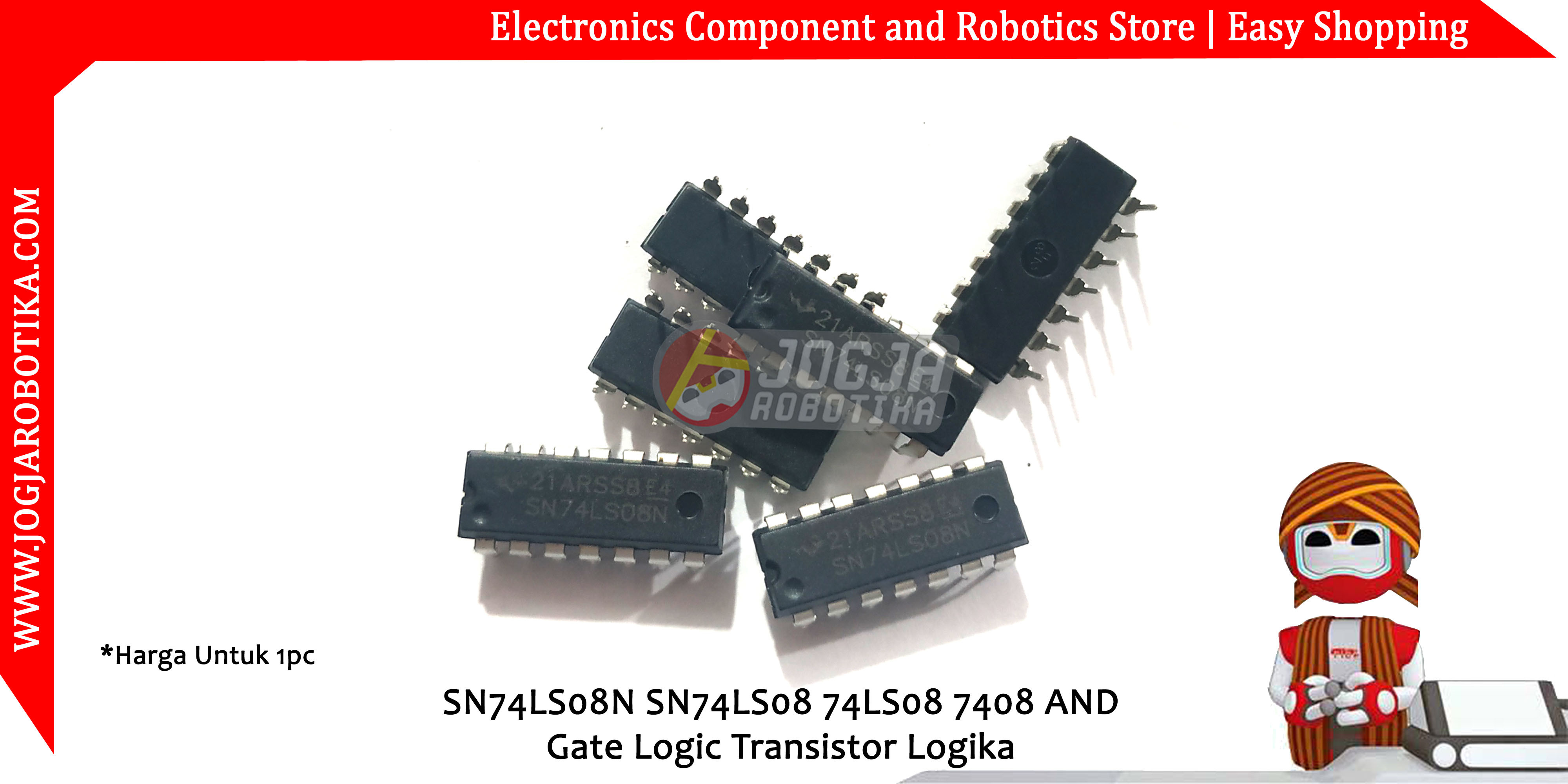 SN74LS08N SN74LS08 74LS08 7408 AND Gate Logic Transistor Logika SN74LS08N SN74LS08 74LS08 7408 AND Gate Logic Transistor Logika