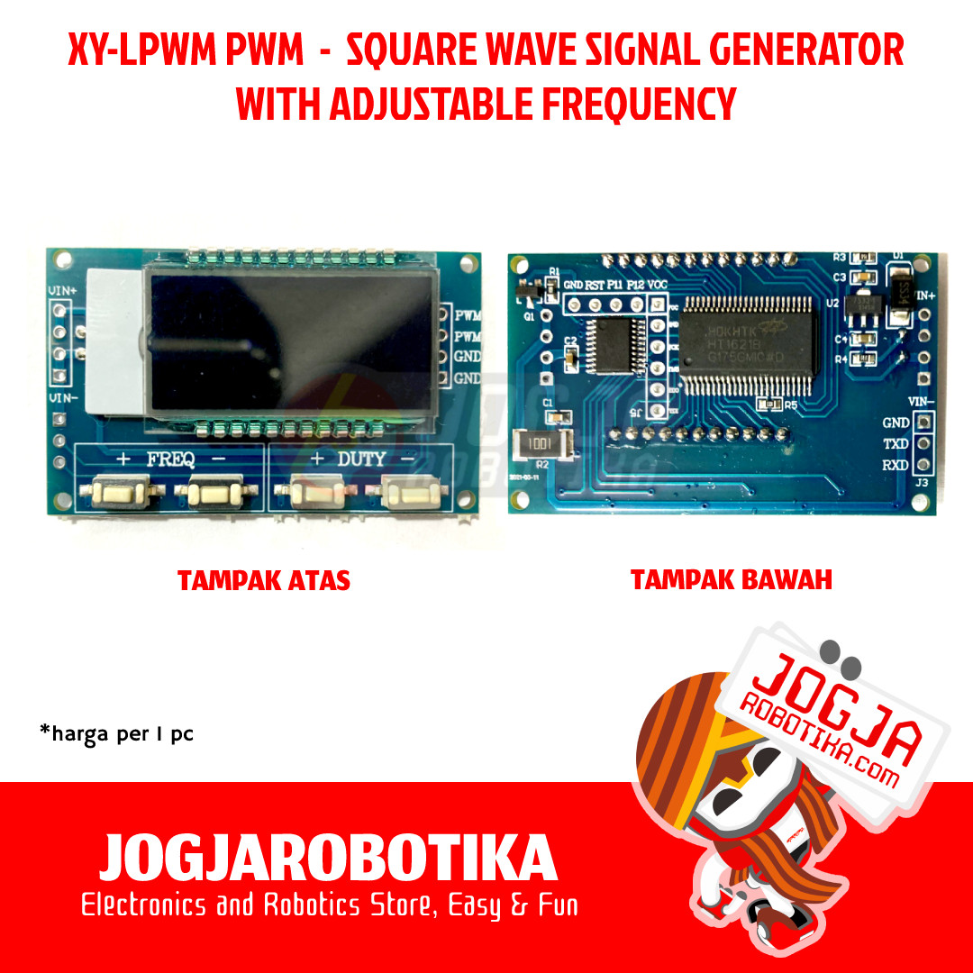 XY-LPWM PWM Square Wave Signal Generator w/ Adjustable Frequency and Duty Cycle - Toko Komponen ...
