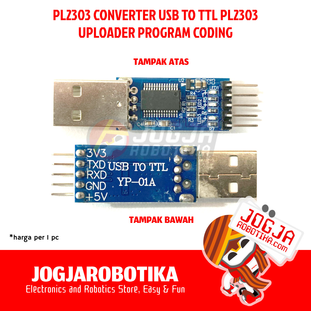 Pl2303 Converter Usb To Ttl Pl2303 Uploader Program Coding Arduino 8487