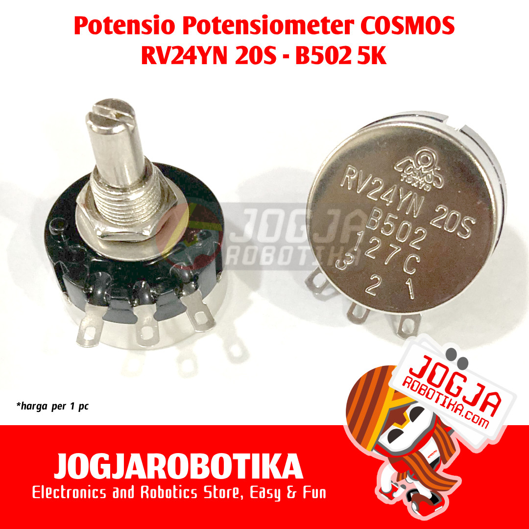 Potensiometer Potensio COSMOS TOCOS RV24YN 20S Single Turn - B502 5K