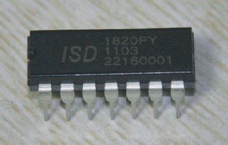 Jual ISD1820PY 8-20 Seconds Voice Recording IC