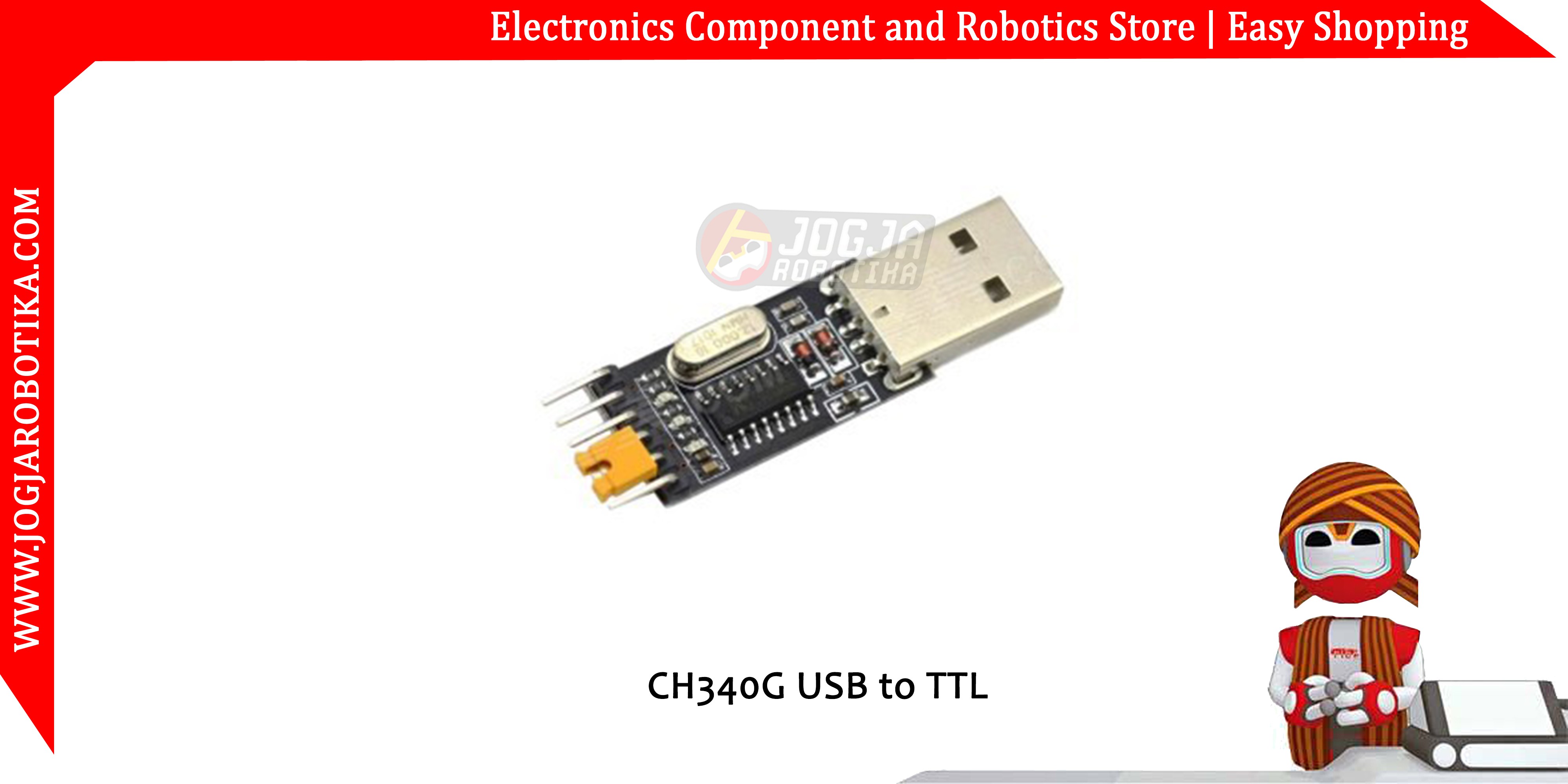 Jual CH340G USB to TTL