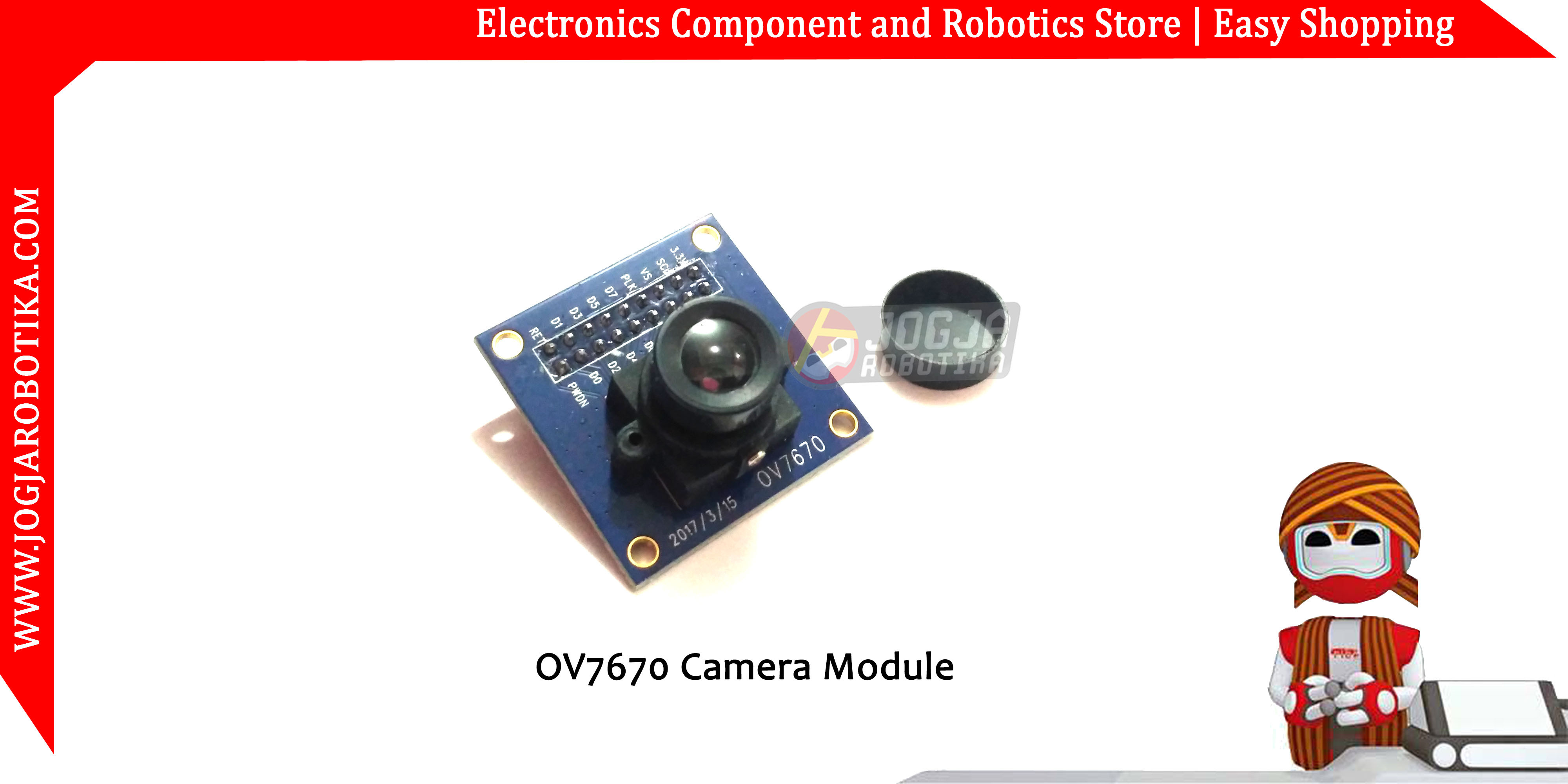 Jual OV7670 Camera Module