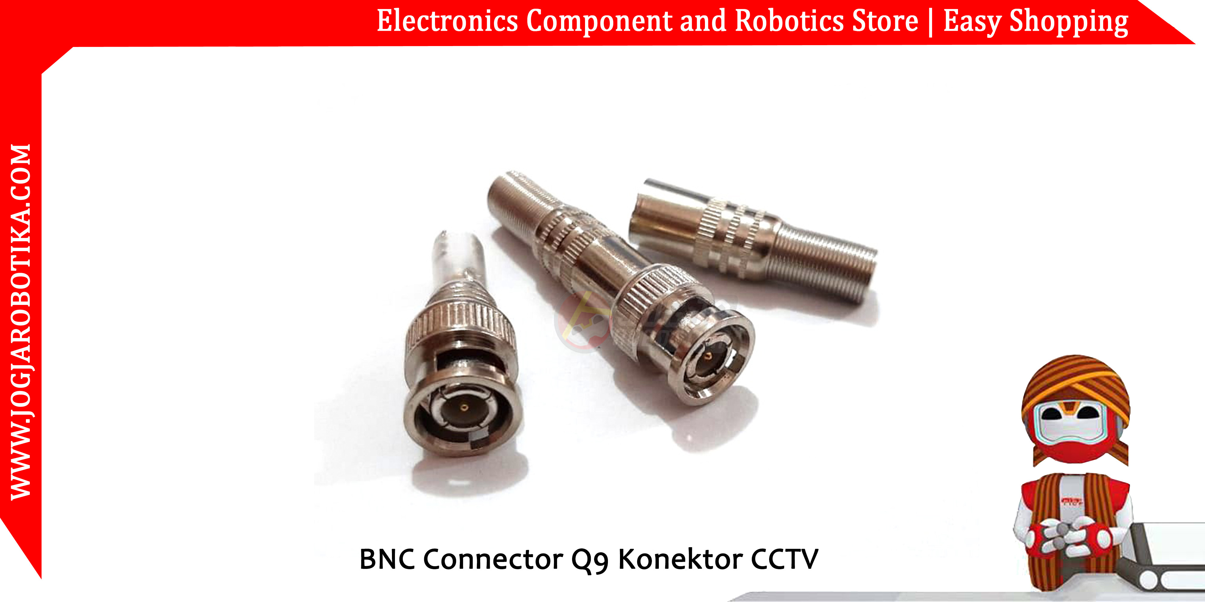 BNC Connector Q9 Konektor CCTV