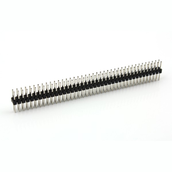 Jual 2x40 Pin Male Header Double Row (2.54 mm)