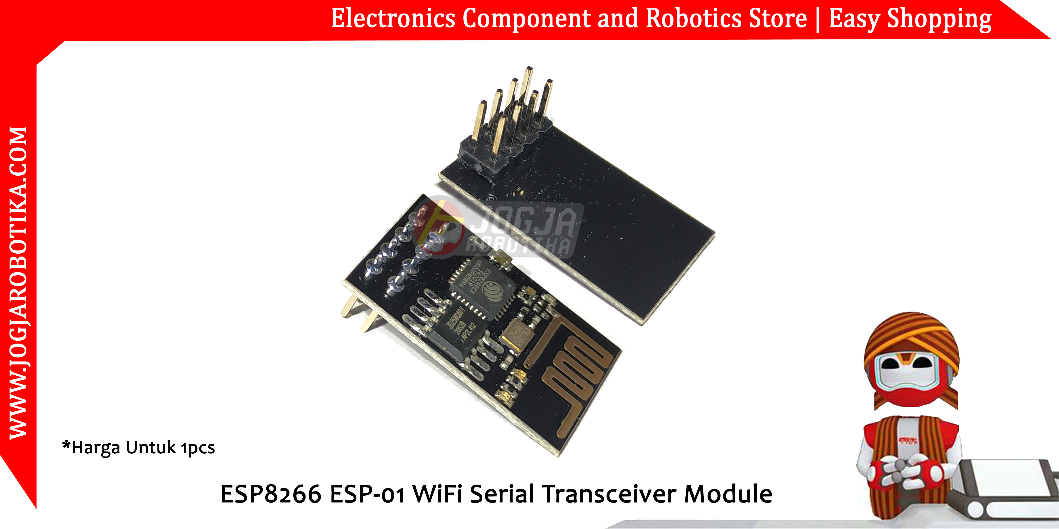 Jual Esp8266 Esp 01 Wifi Serial Transceiver Module