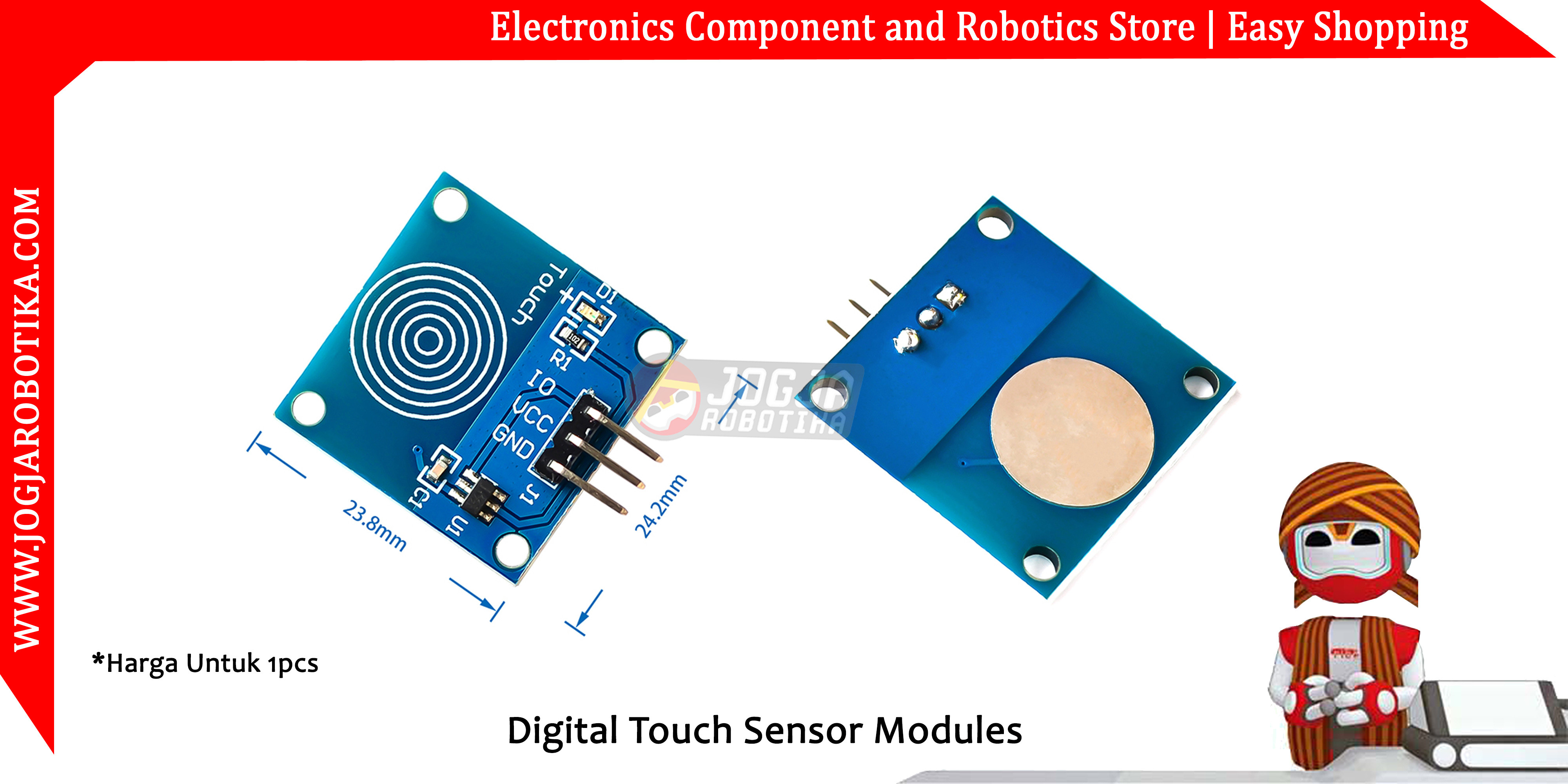 Jual Digital Touch Sensor Modules