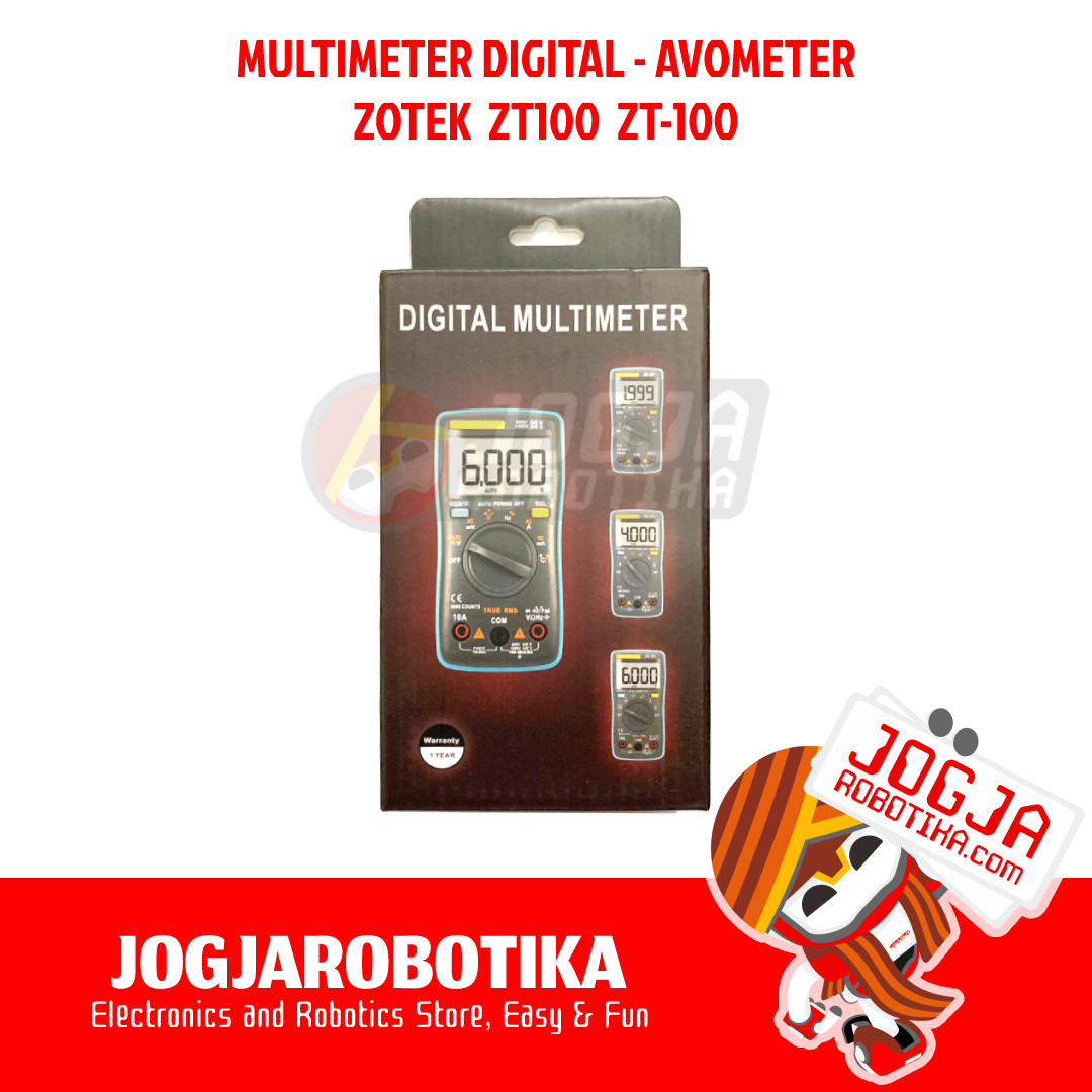 MULTIMETER DIGITAL AVOMETER ZOTEK ZT100 ZT-100