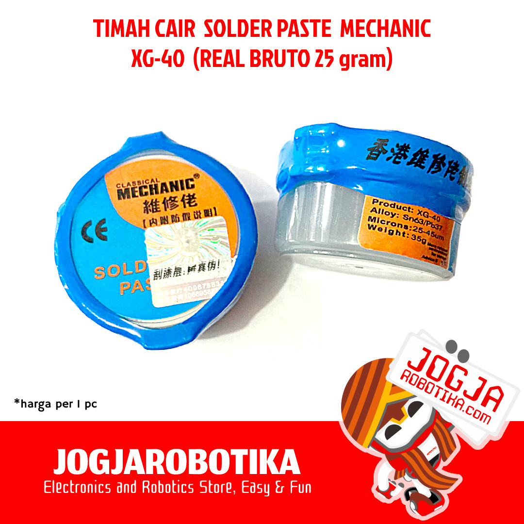 Timah Cair Pasta Solder Paste Mechanic XG-40 XG40 Classical