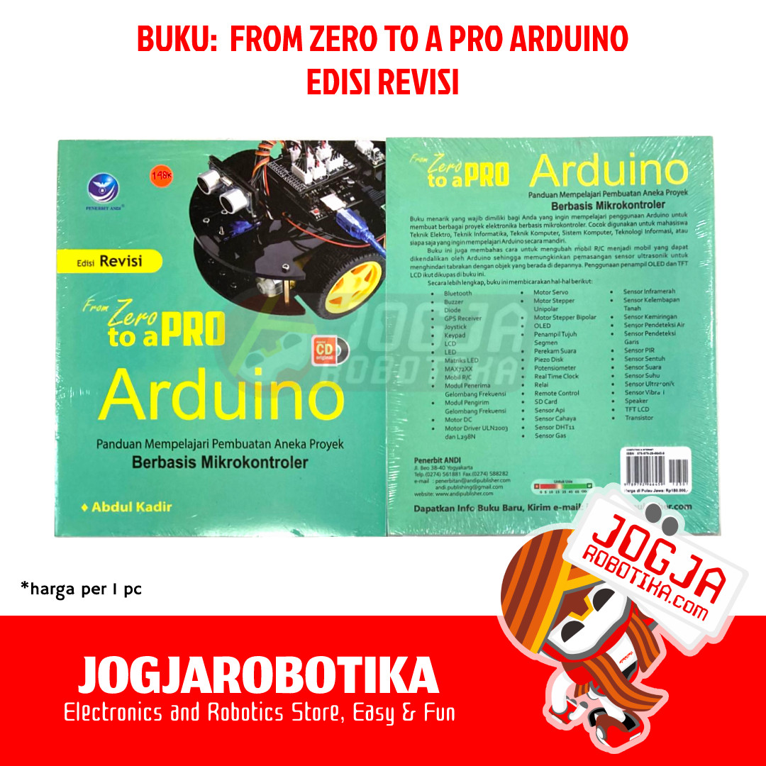 BUKU: FROM ZERO TO A PRO ARDUINO