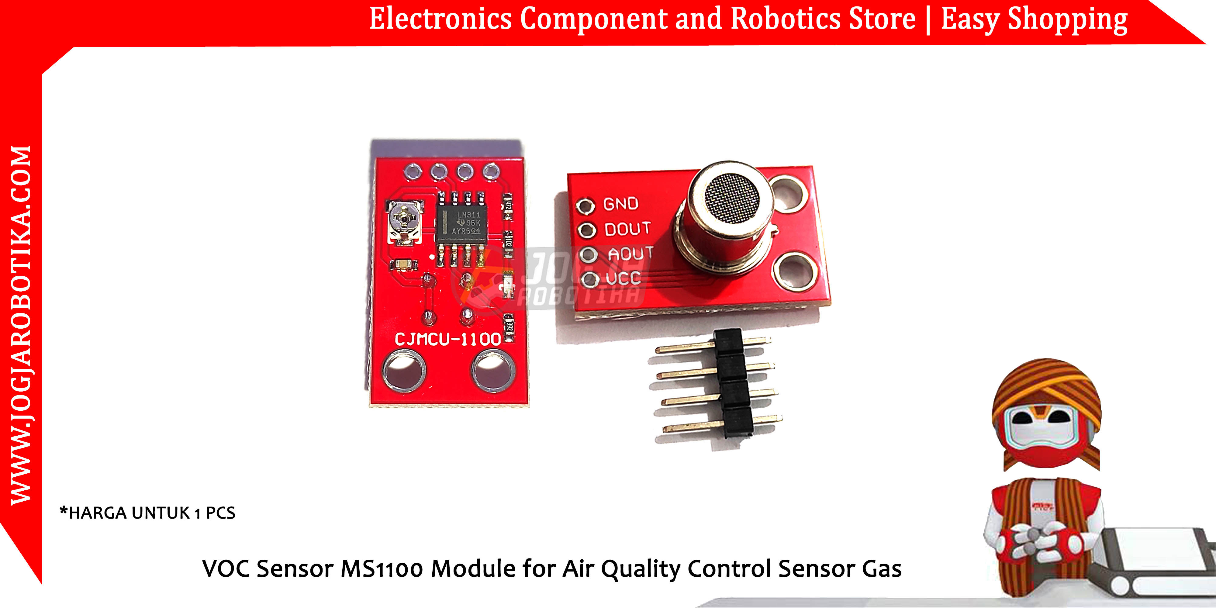 VOC Sensor MS1100 Module for Air Quality Control Sensor Gas