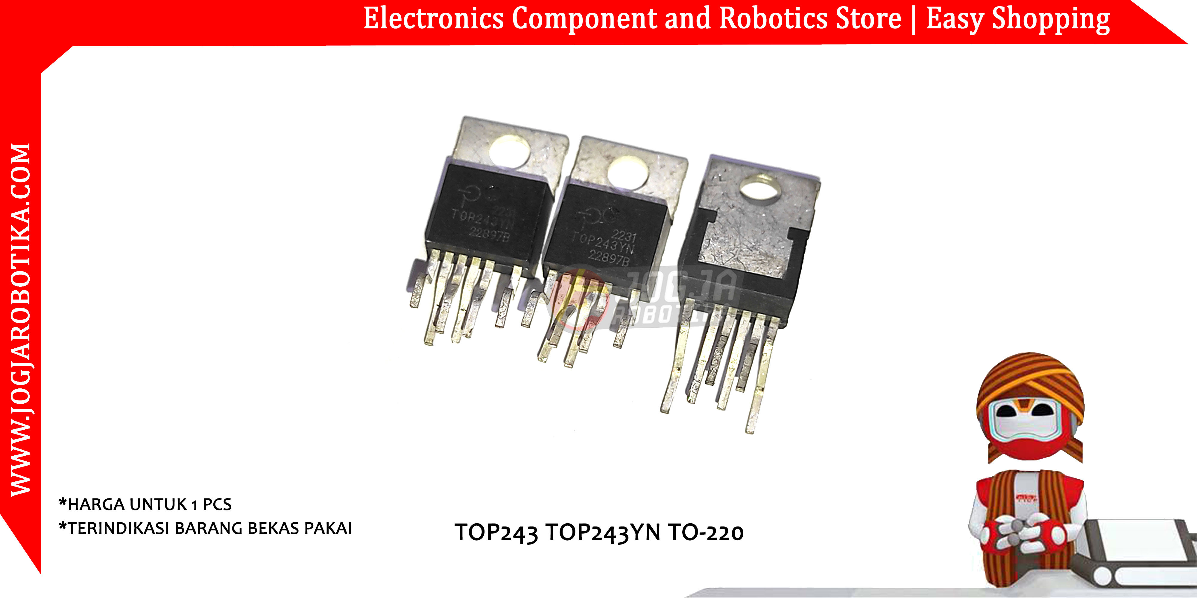 jual TOP243 TOP243YN TO-220