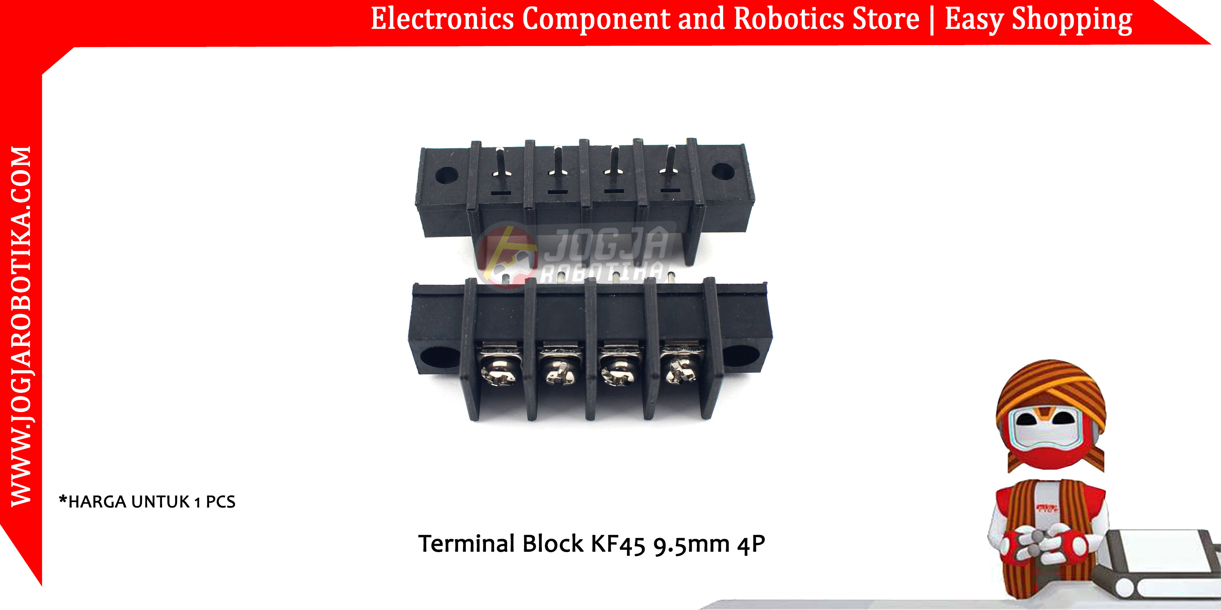 jual Terminal Blok KF45 9.5mm 4p