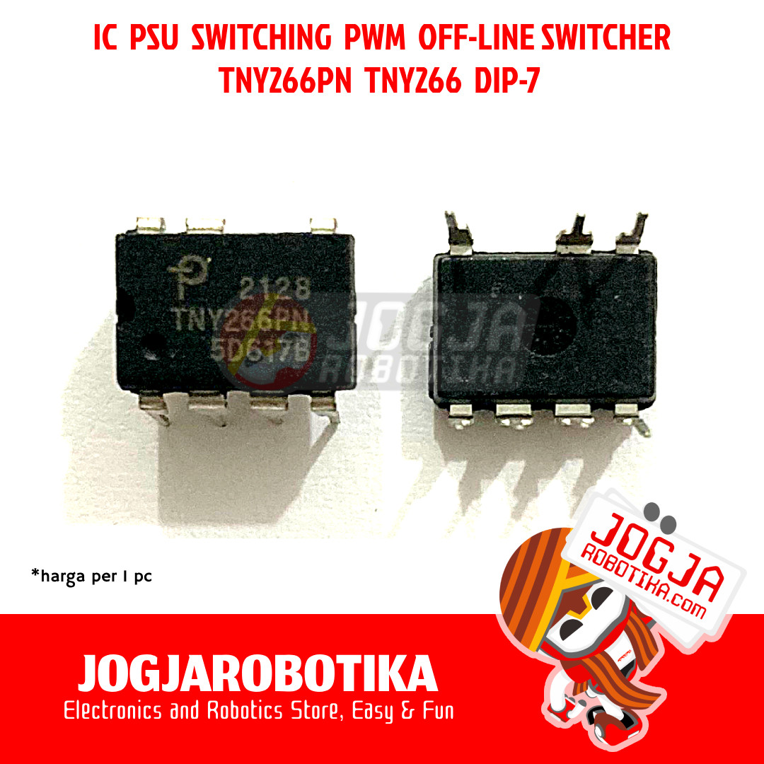 IC SWITCHING PSU PWM OFF-LINE SWITCHER DIP-7 - TNY266PN