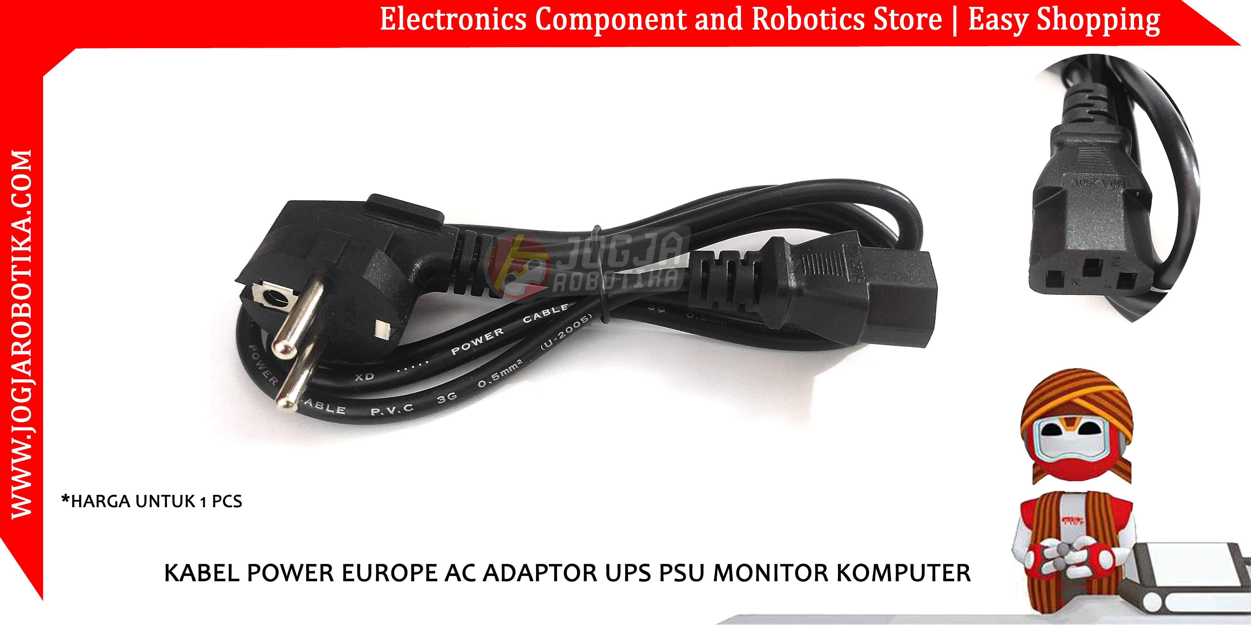 Jual Kabel Power (Europe)