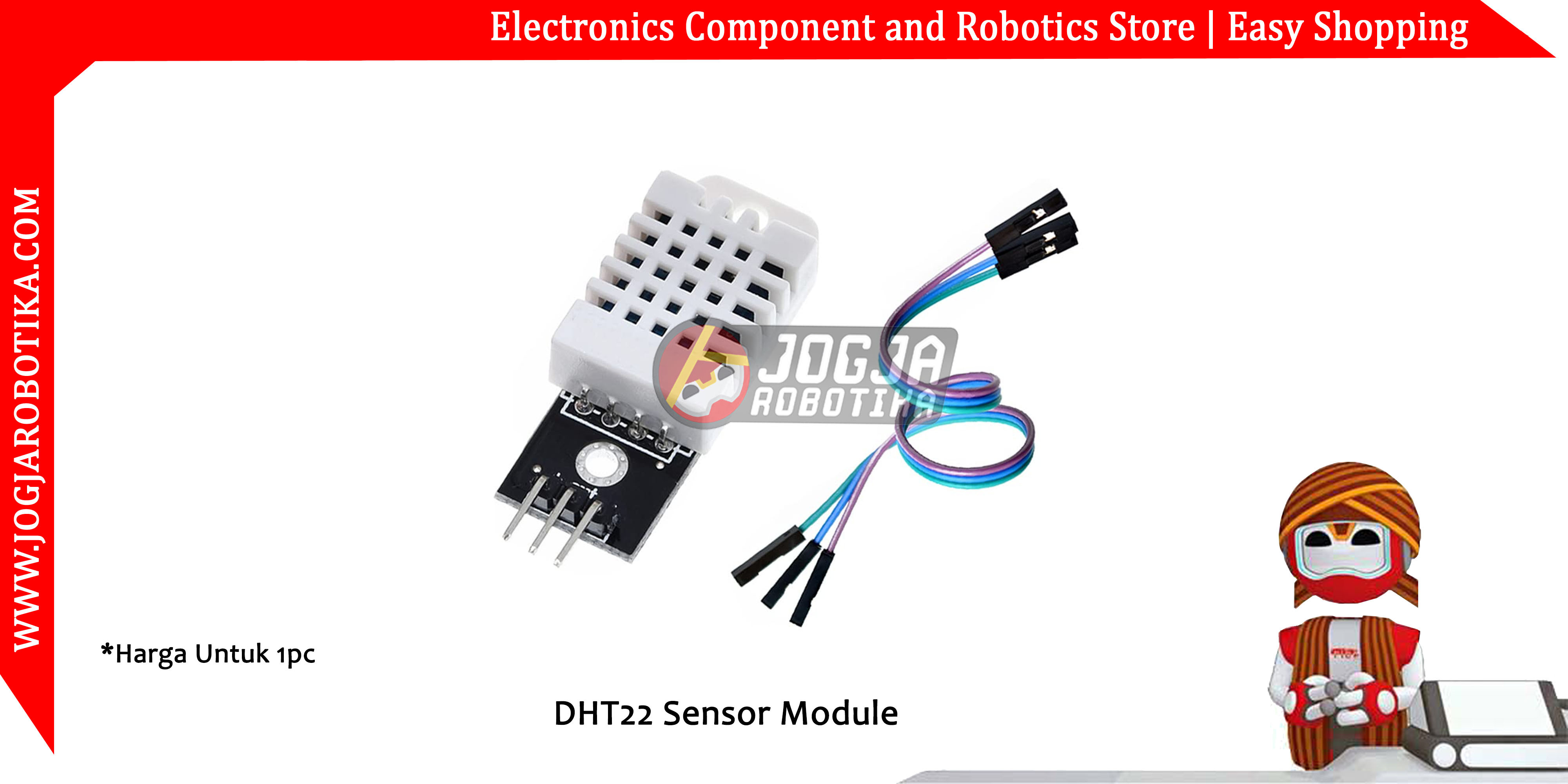Jual DHT22 Sensor Module