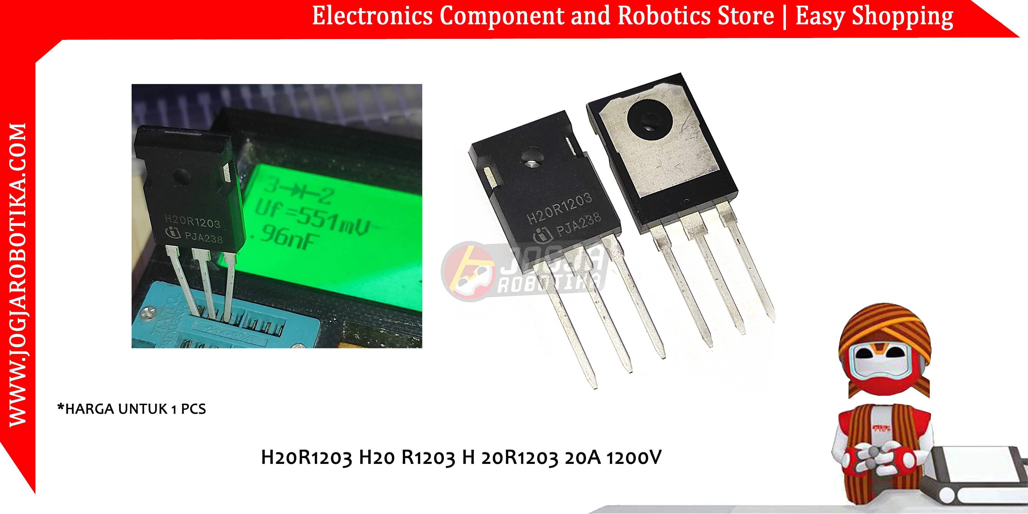 H20R1203 H20 R1203 H 20R1203 20A 1200V