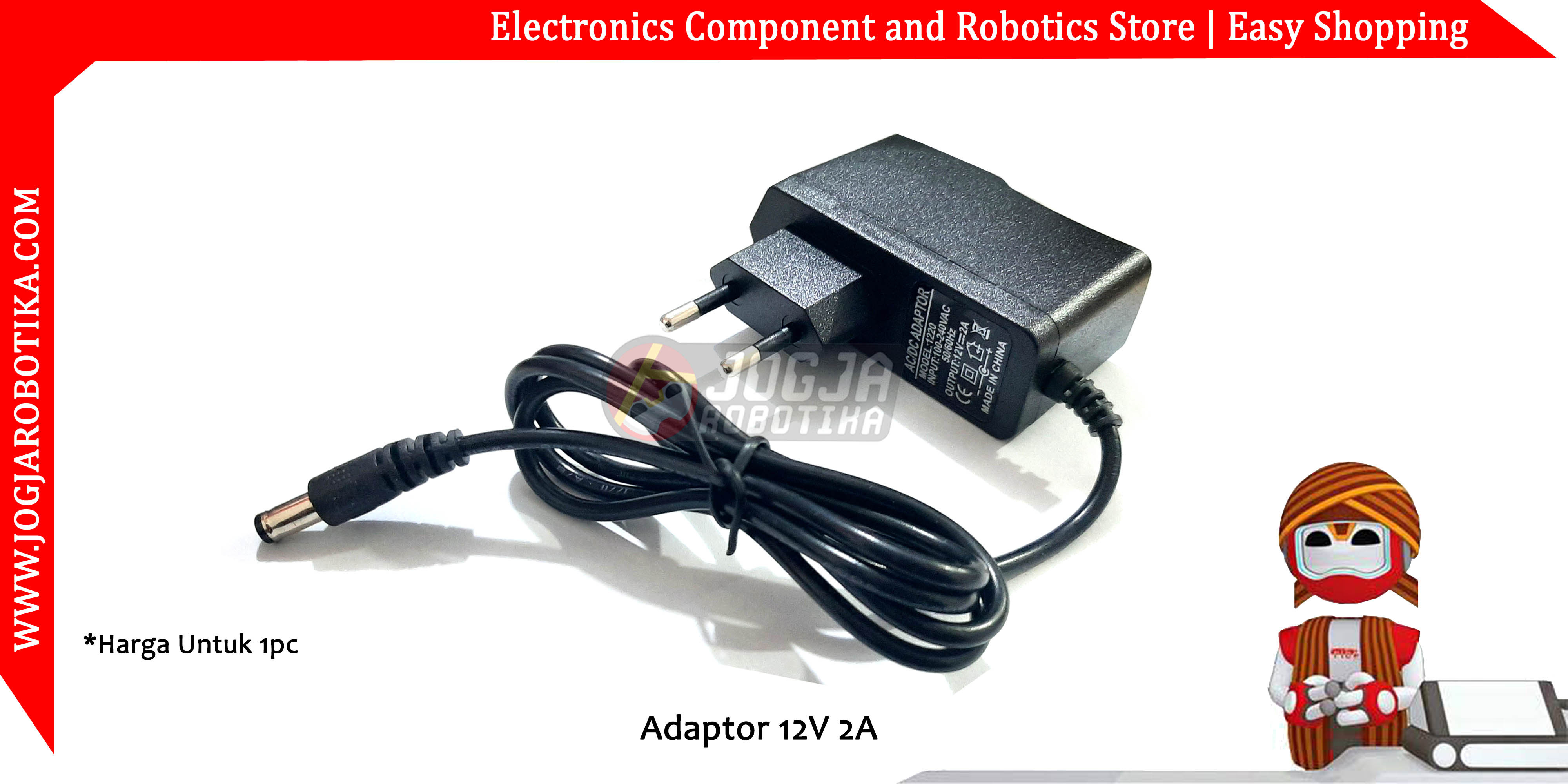 jual Adaptor 12V 2A
