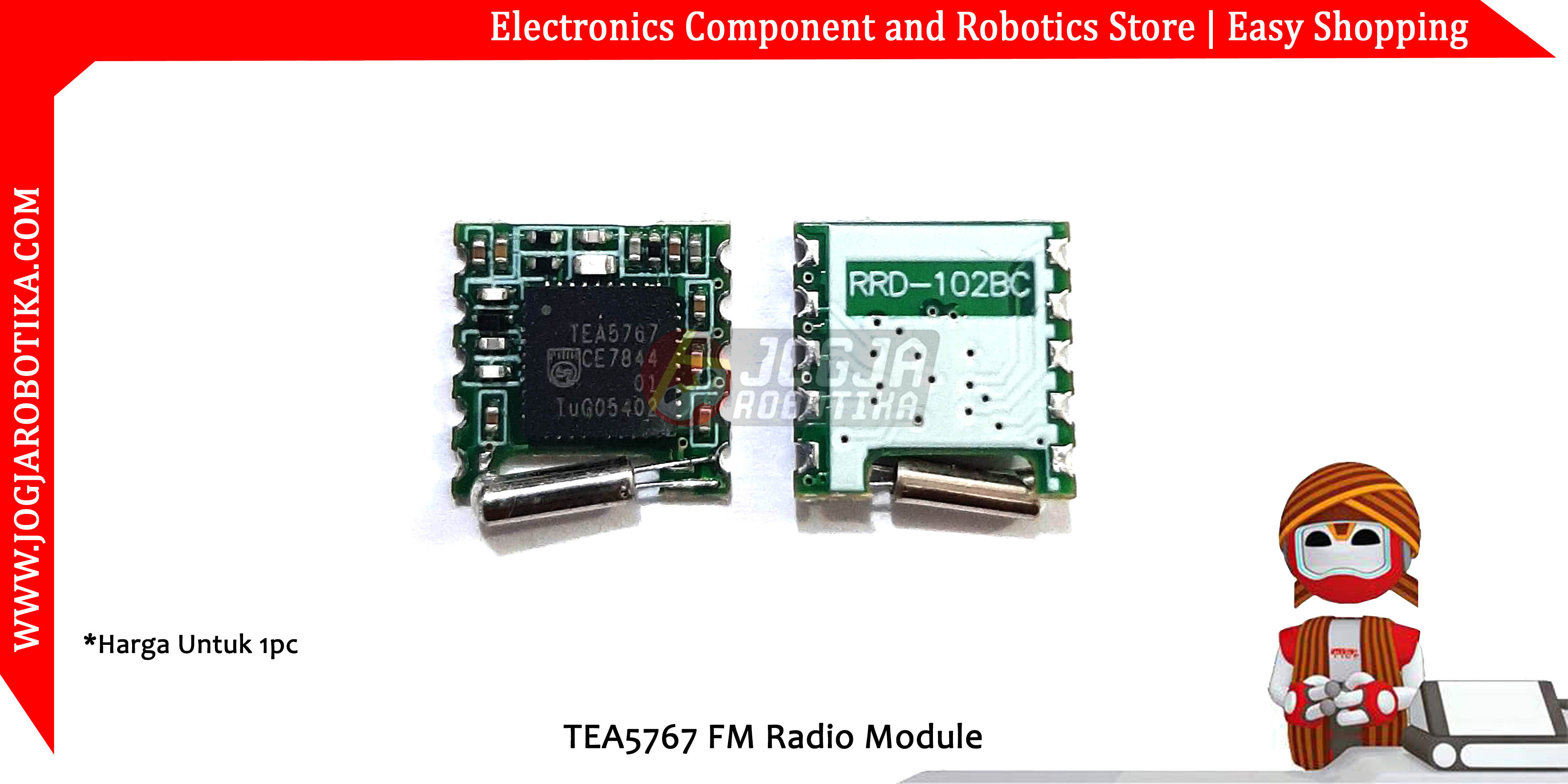 Jual TEA5767 FM Radio Module