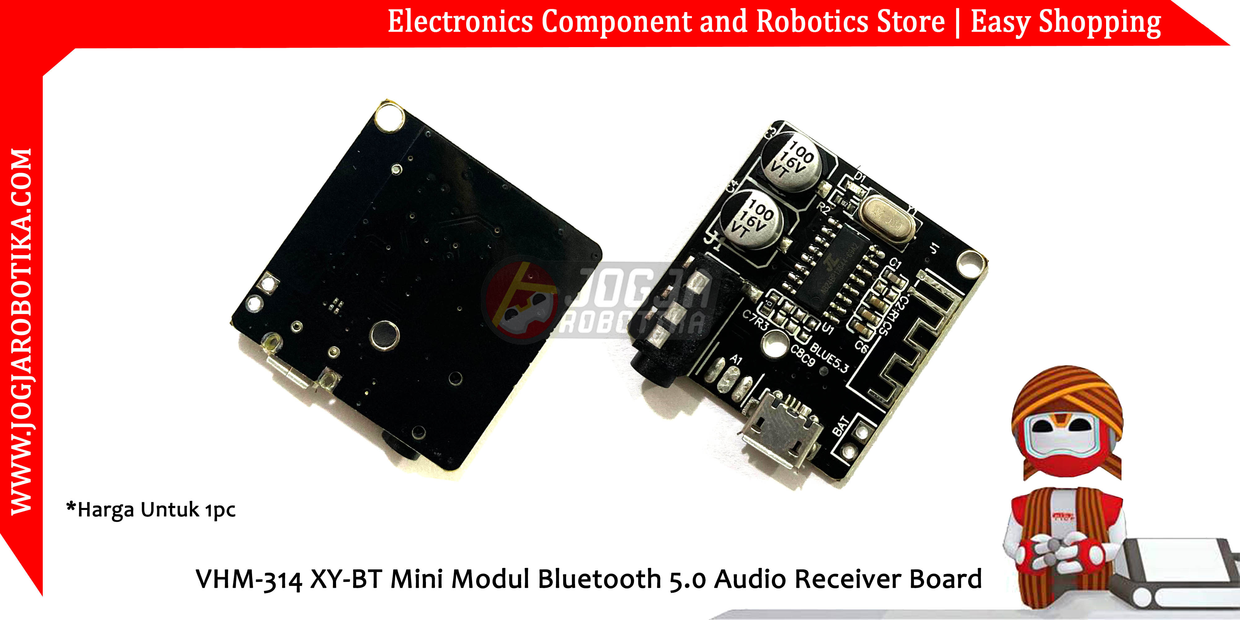 jual VHM-314 XY-BT Mini Modul Bluetooth 5.0 Audio Receiver Board
