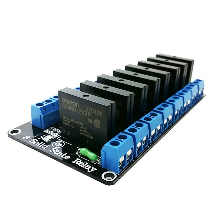 Jual Modul SSR Solid-State Relay 8 Channel 5V
