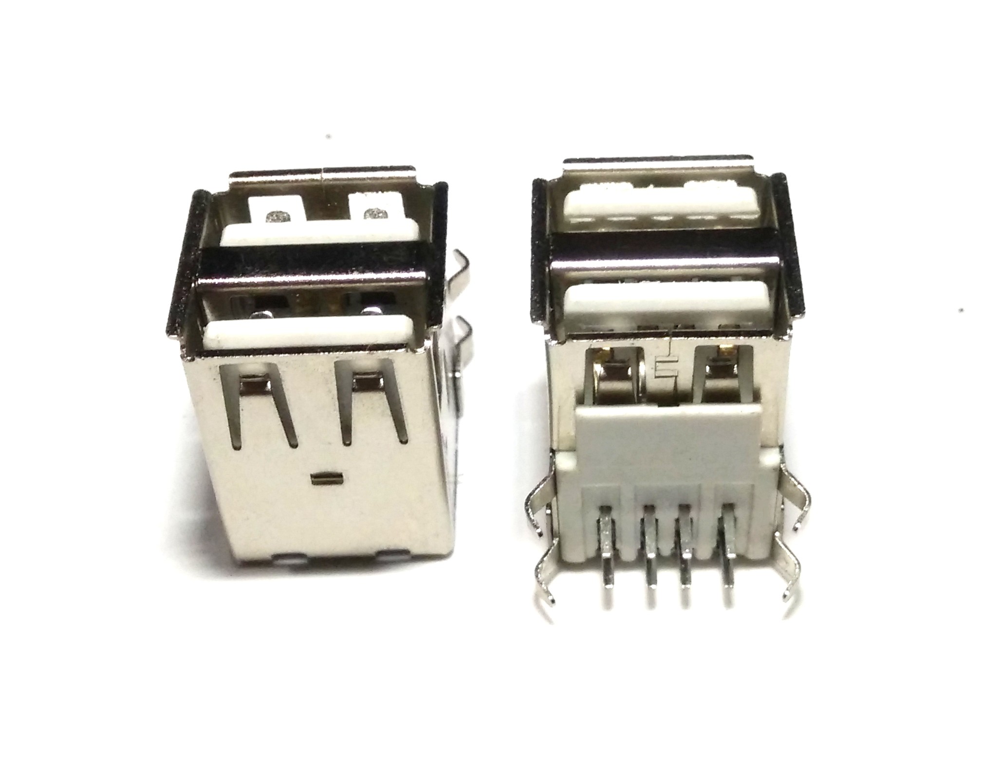 Jual Konektor USB Female Double Port