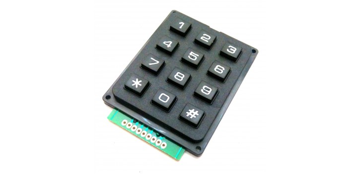 Jual Keypad 3x4 Tebal