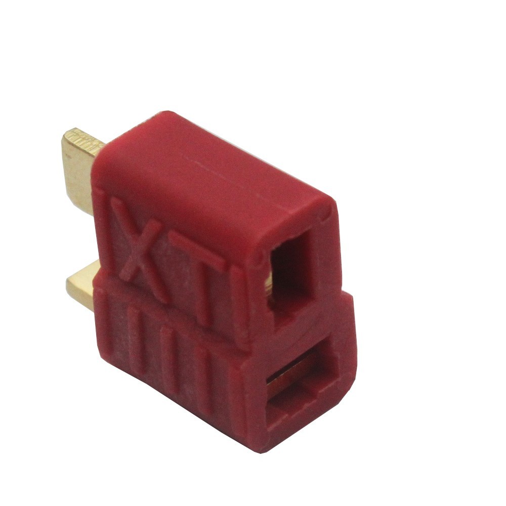 jual nylon t connector lipo merah female