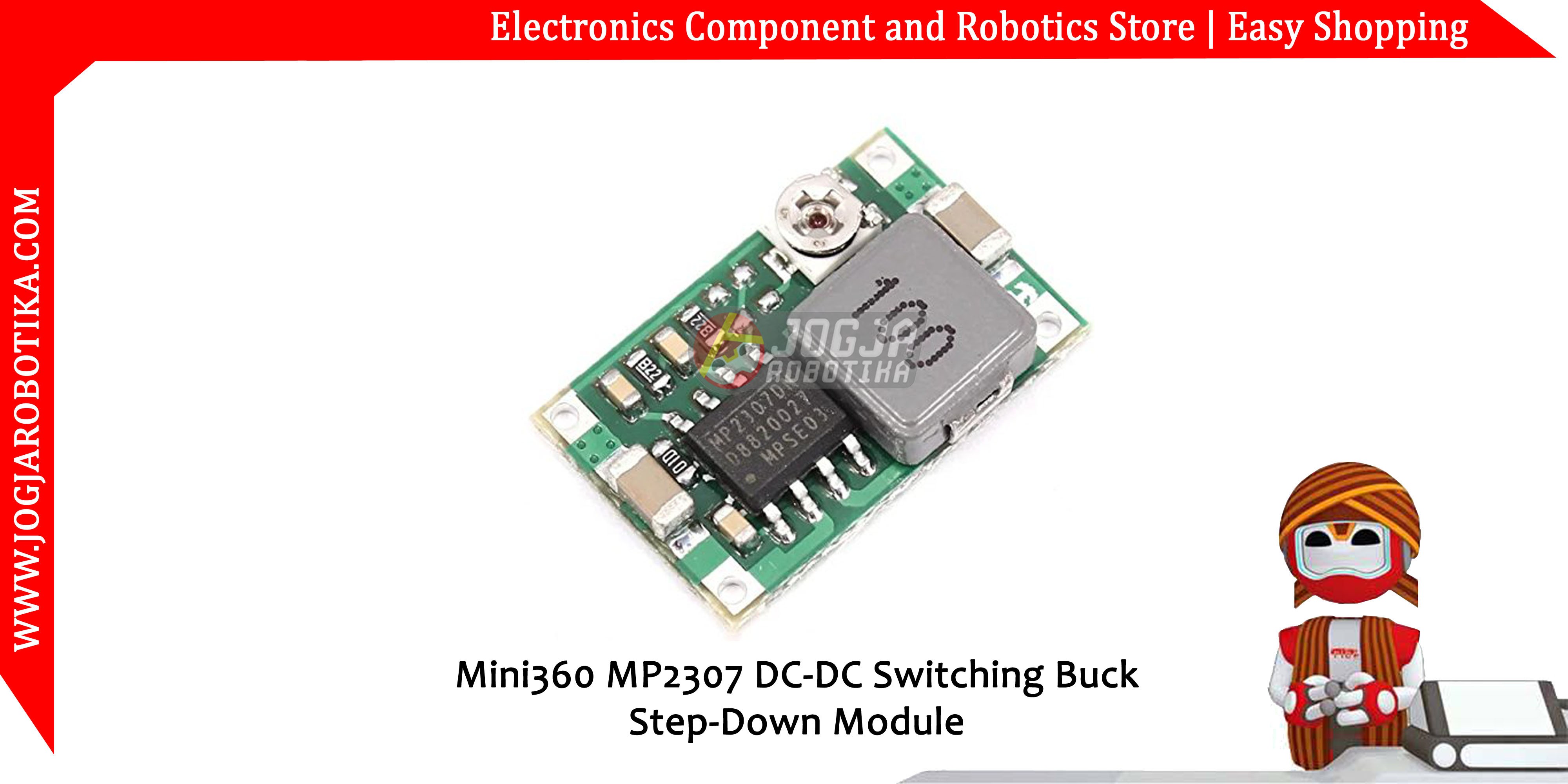 jual Mini360 MP2307 DC-DC Switching Buck Step-Down Module