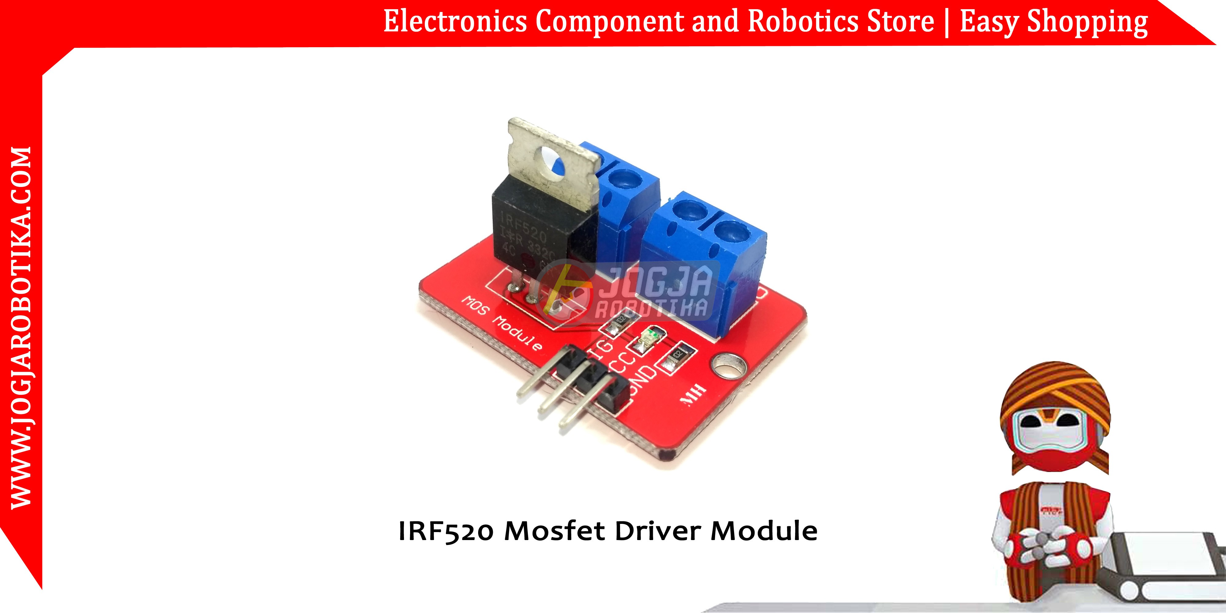 jual IRF520 Mosfet Driver Module
