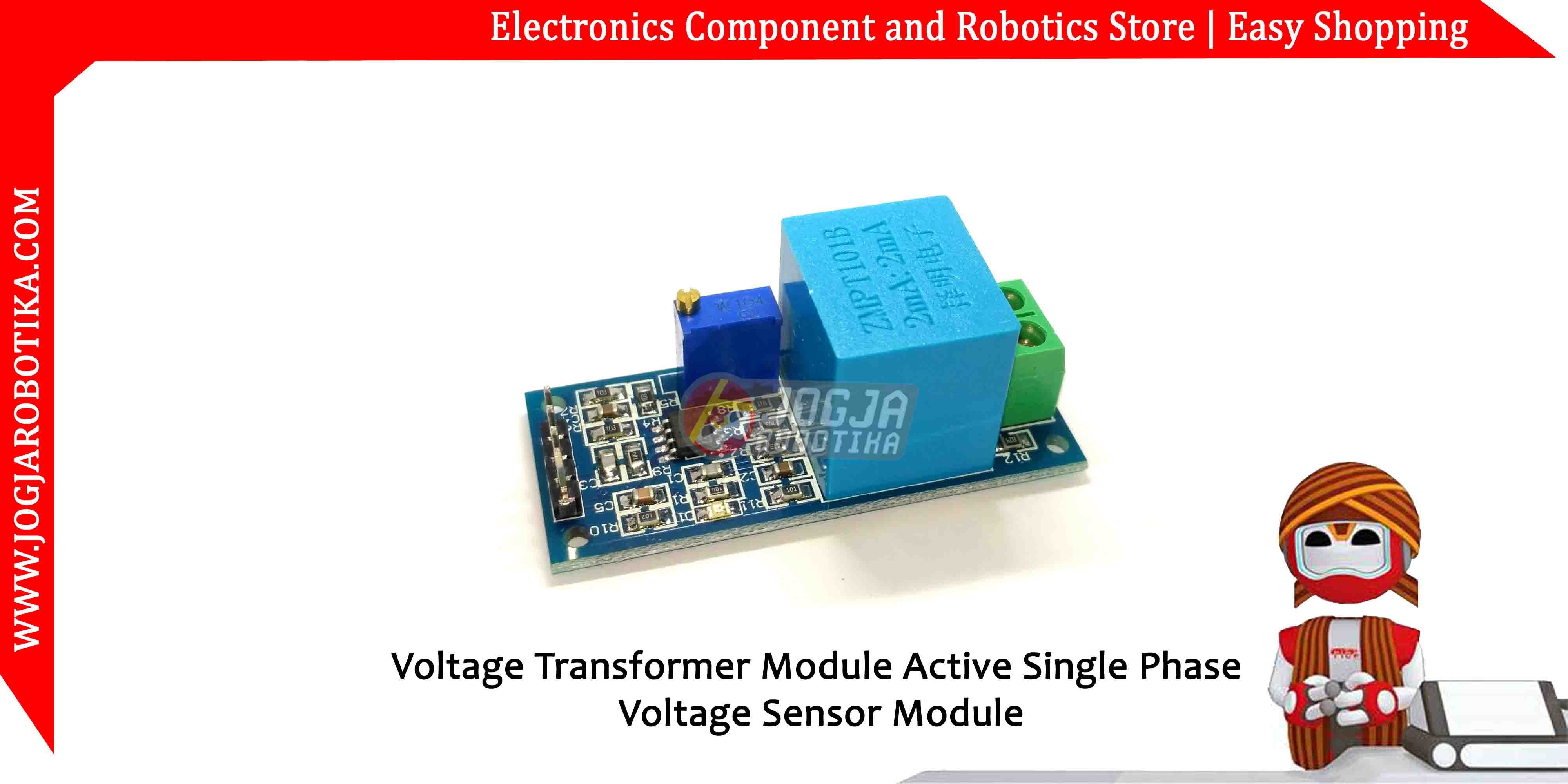 jual ZMPT101B Voltage Transformer Active Single Phase Voltage Sensor Module