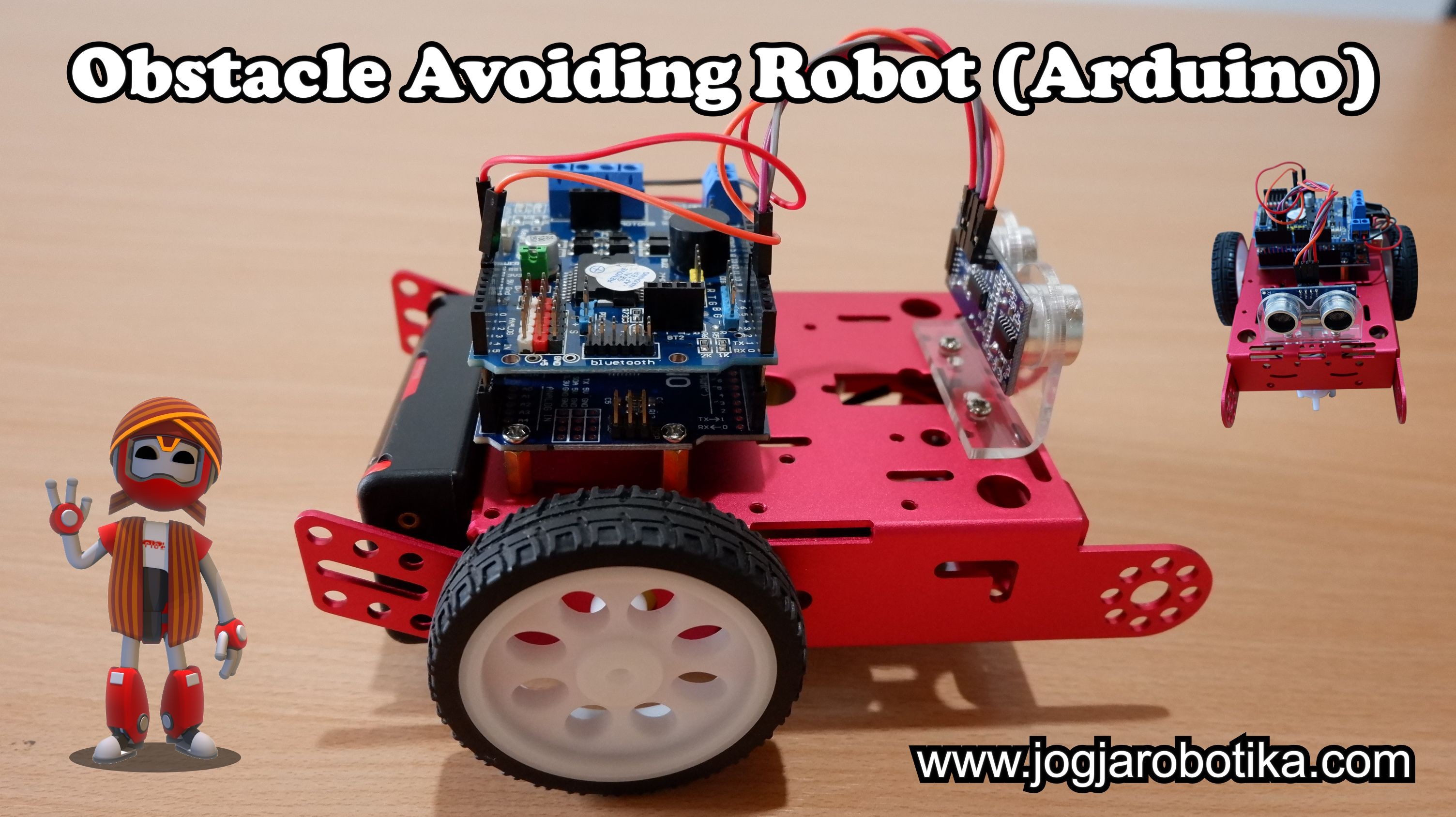 Obstacle Avoiding Robot with Arduino UNO - Toko Komponen Elektronik ...