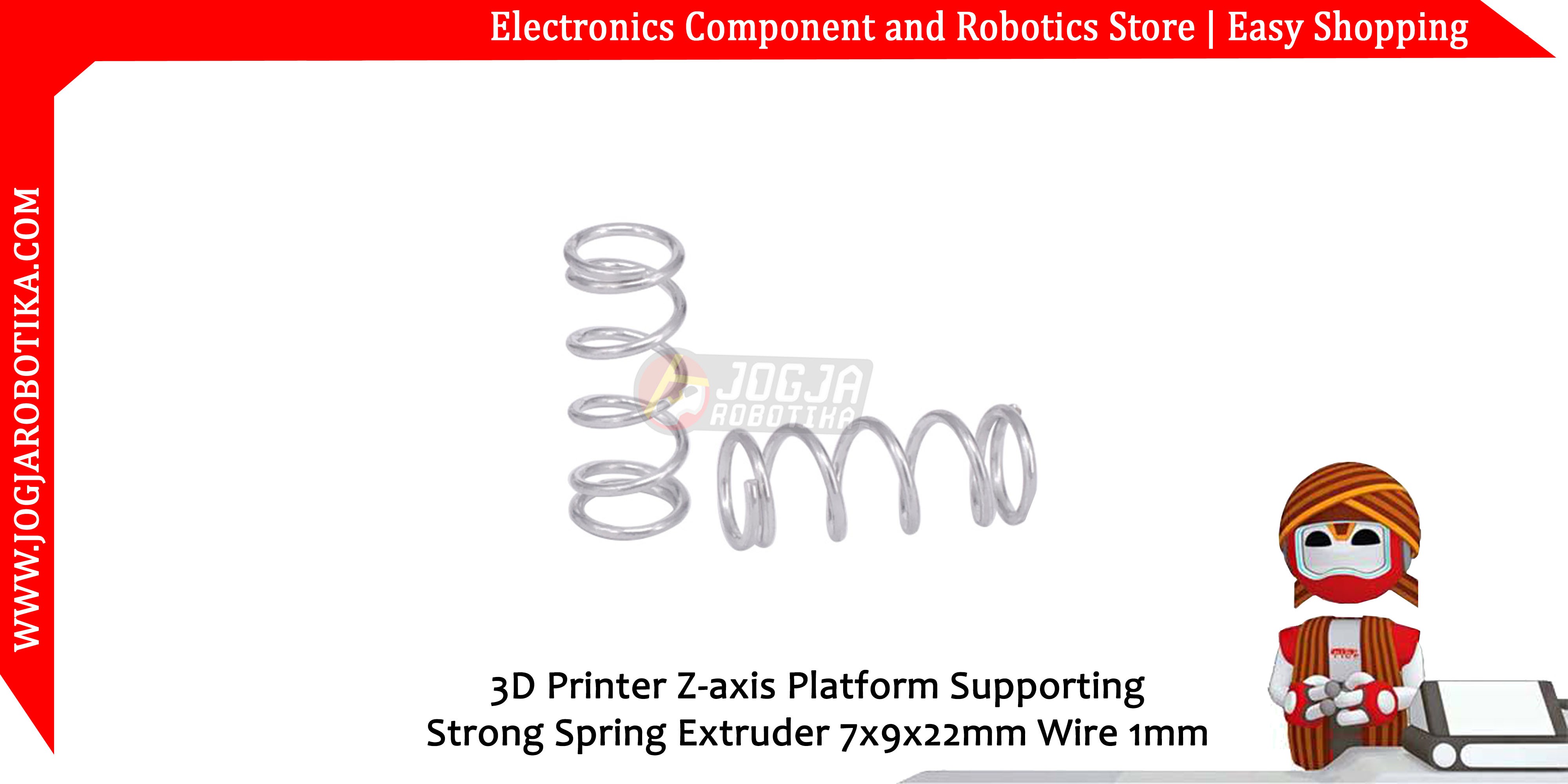 3D Printer Z-axis Platform Supporting Strong Spring Extruder 7x9x22mm ...