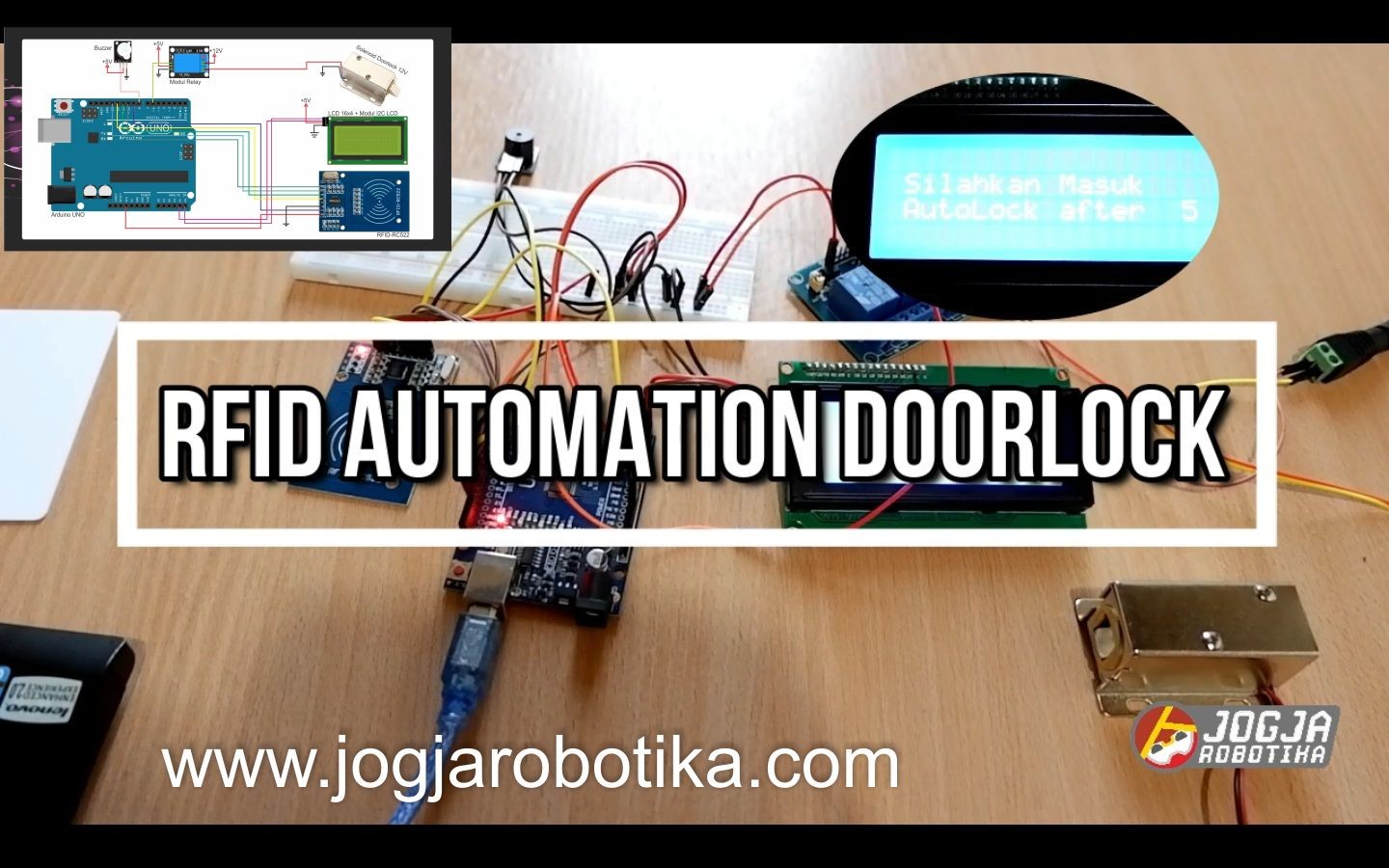 SISTEM KUNCI PINTU OTOMATIS MENGGUNAKAN RFID - Toko Komponen Elektronik ...