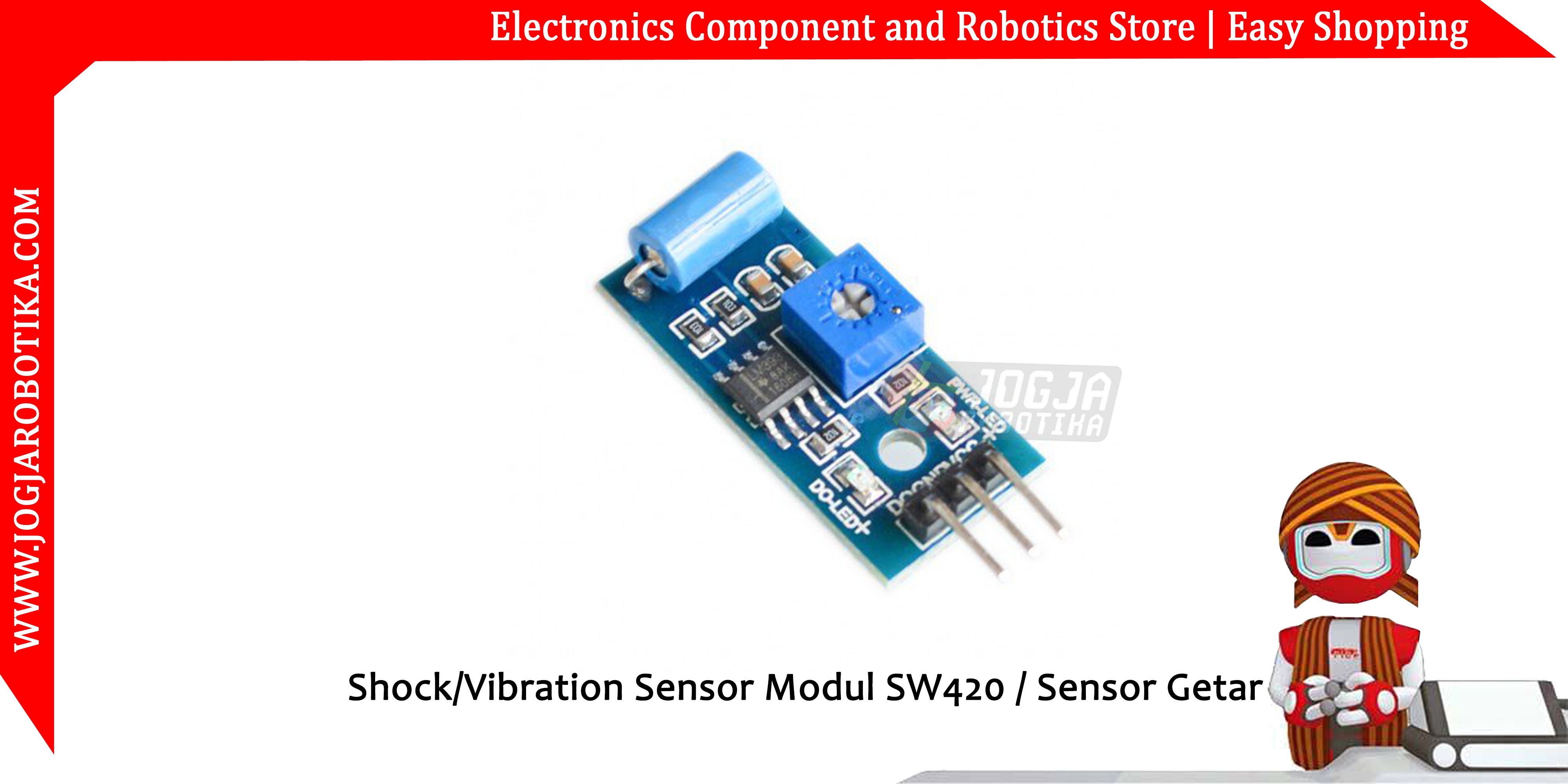 Jual Shock Sensor Modul SW420