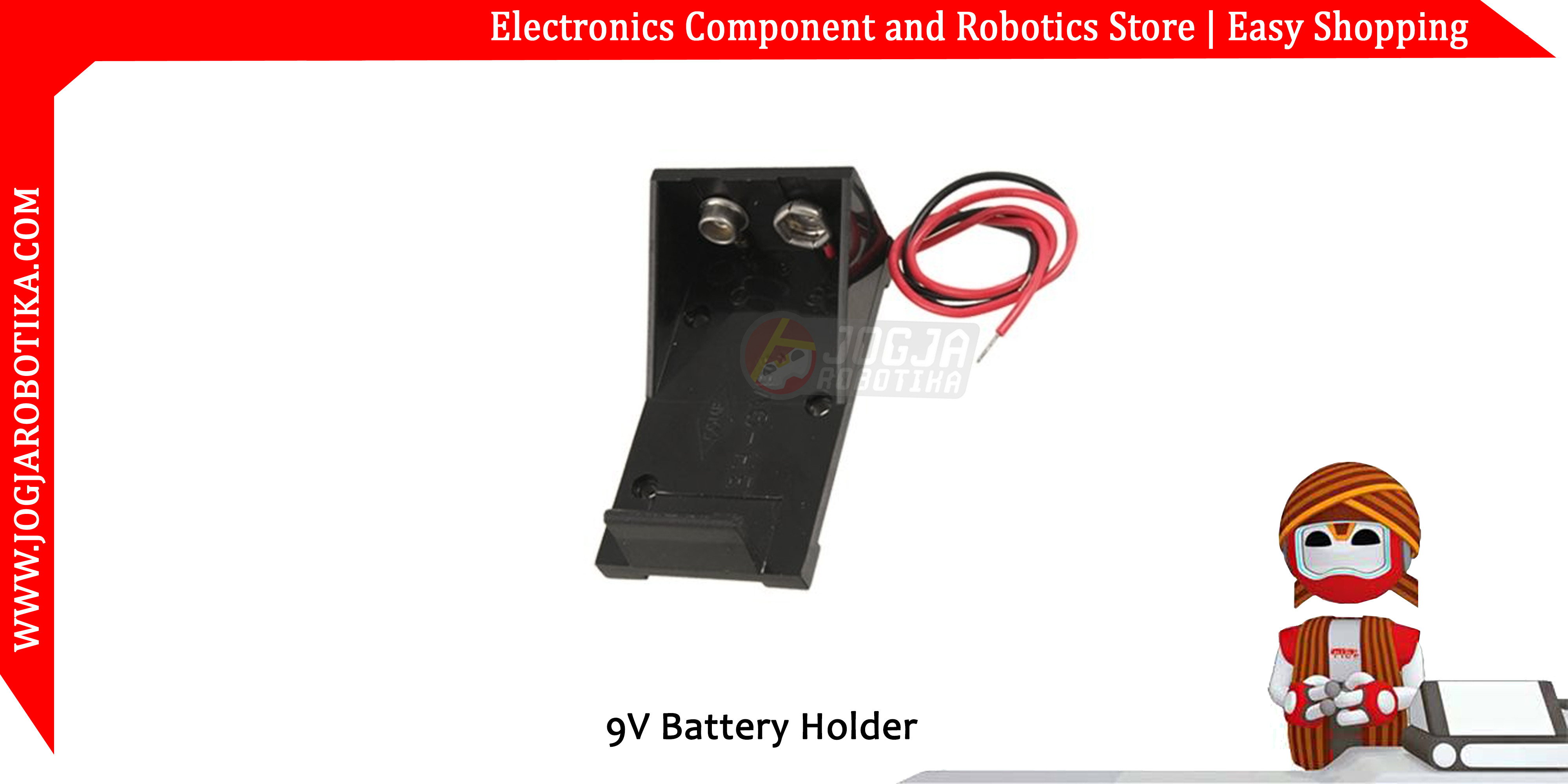 jual 9V Battery Holder