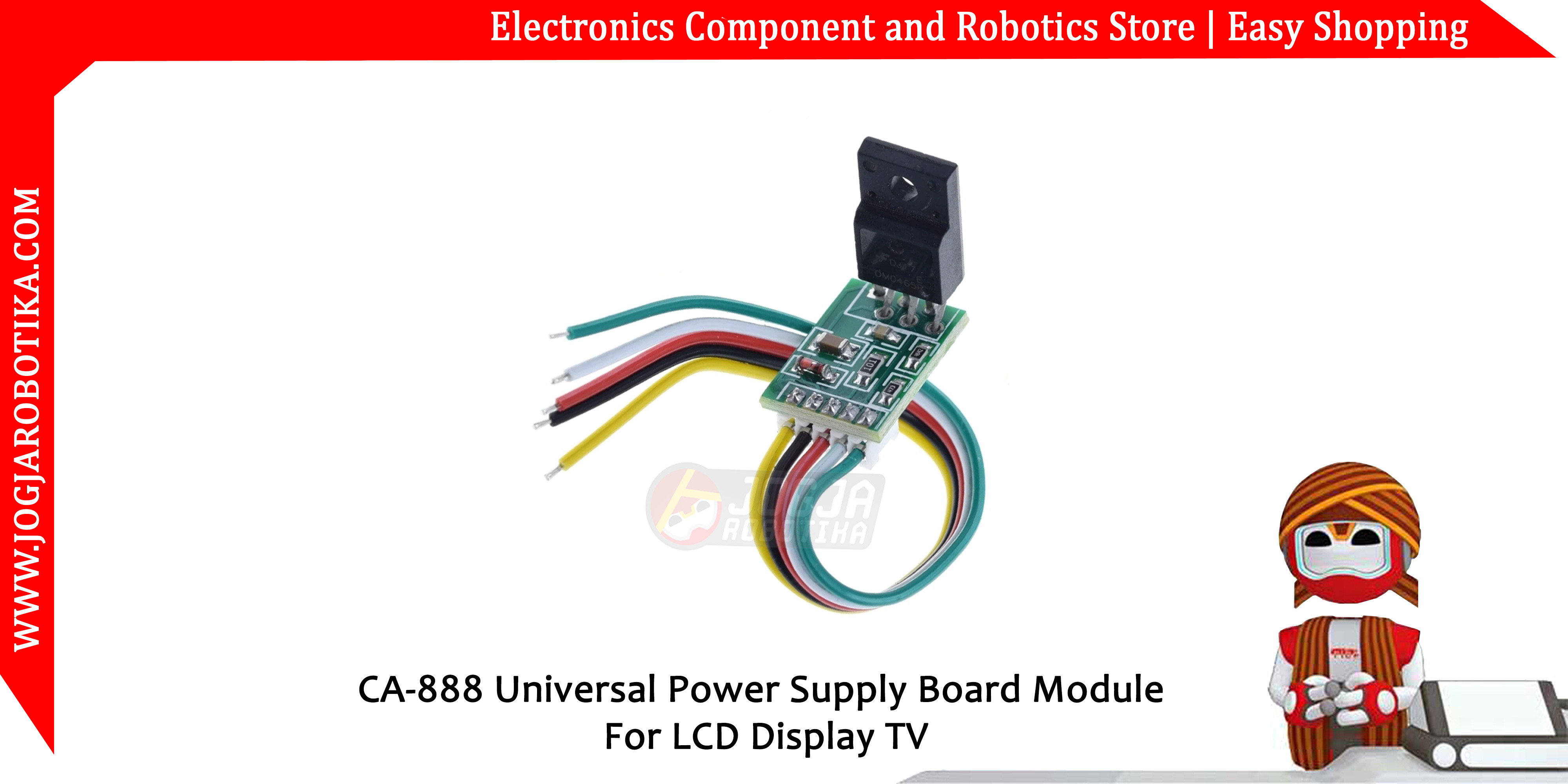 jual Gacun CA-888 Universal Power Supply Board Module For LCD Display TV