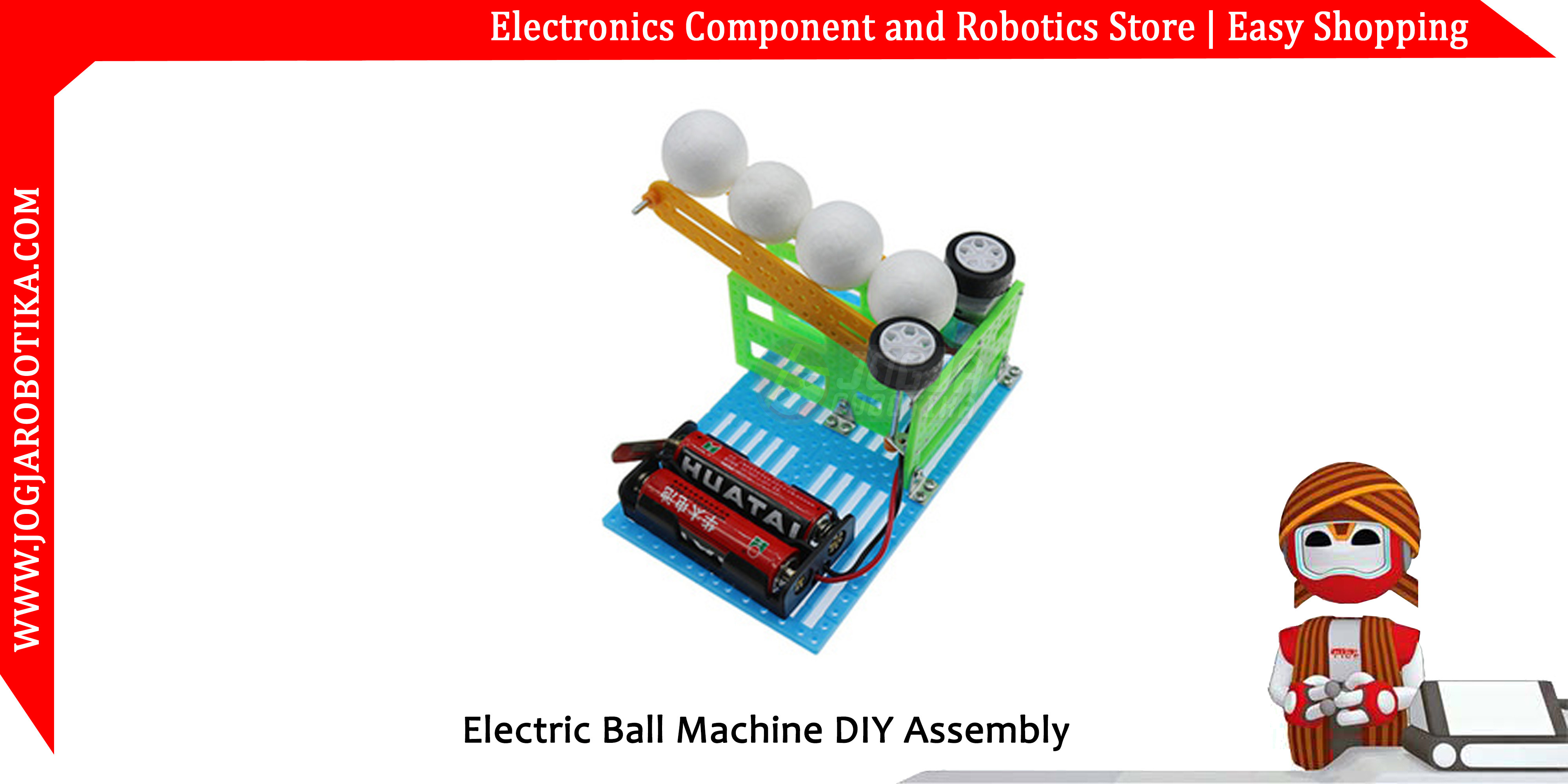 Electric Ball Machine DIY Assembly