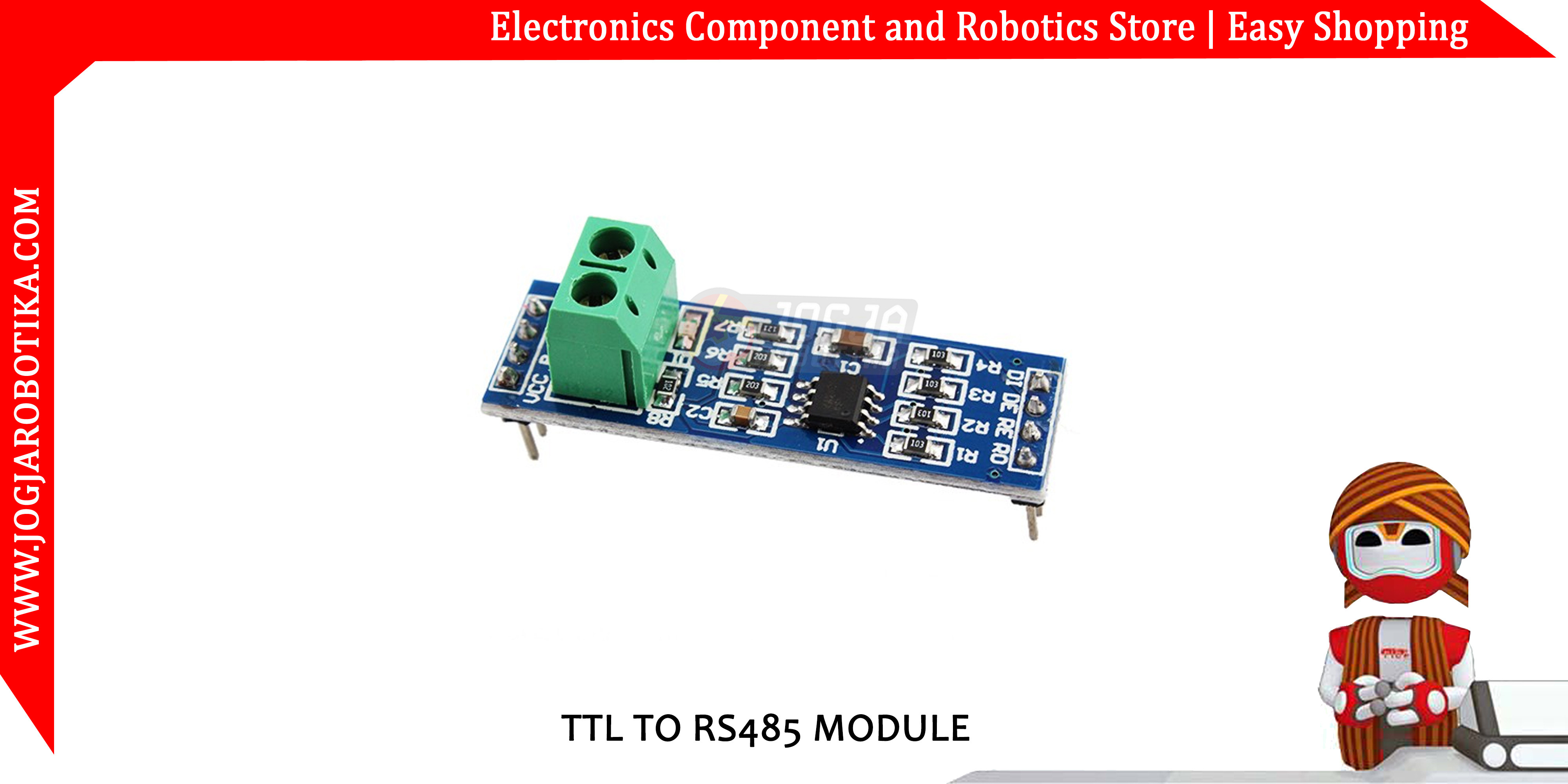 Jual TTL to RS485 Module
