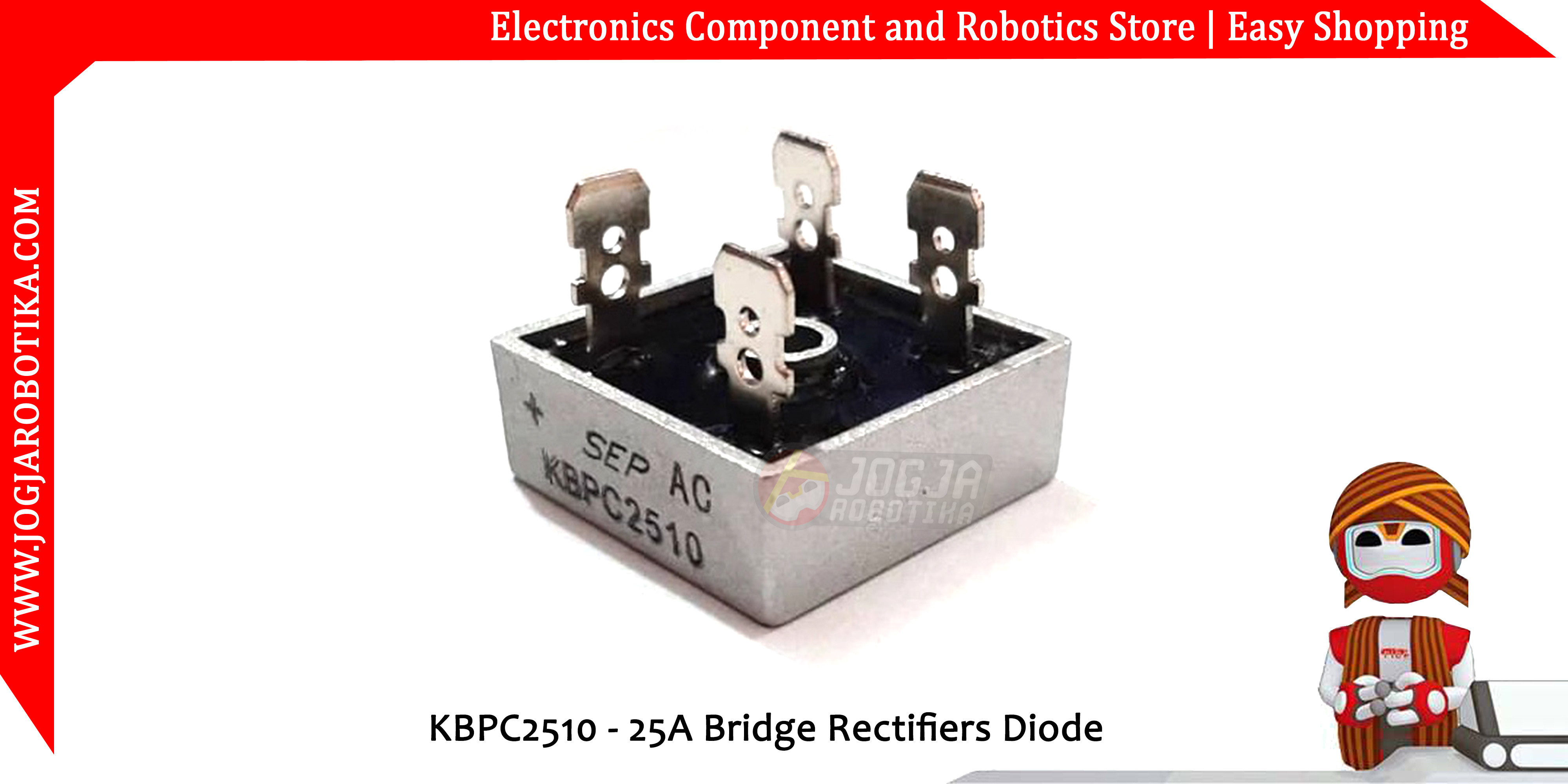 KBPC2510 - 25A Bridge Rectifiers Diode
