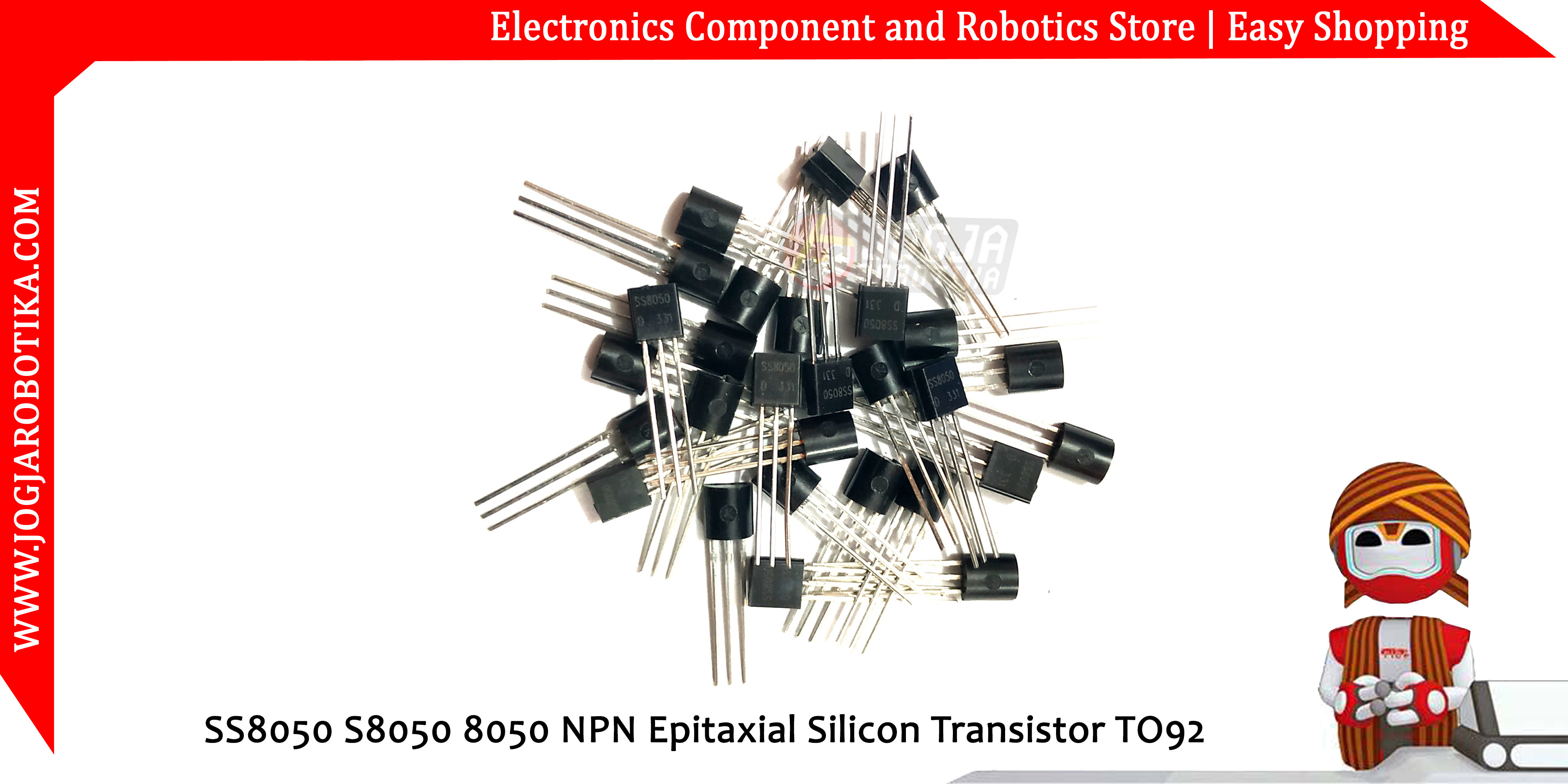 SS8050 S8050 8050 NPN Epitaxial Silicon Transistor TO92