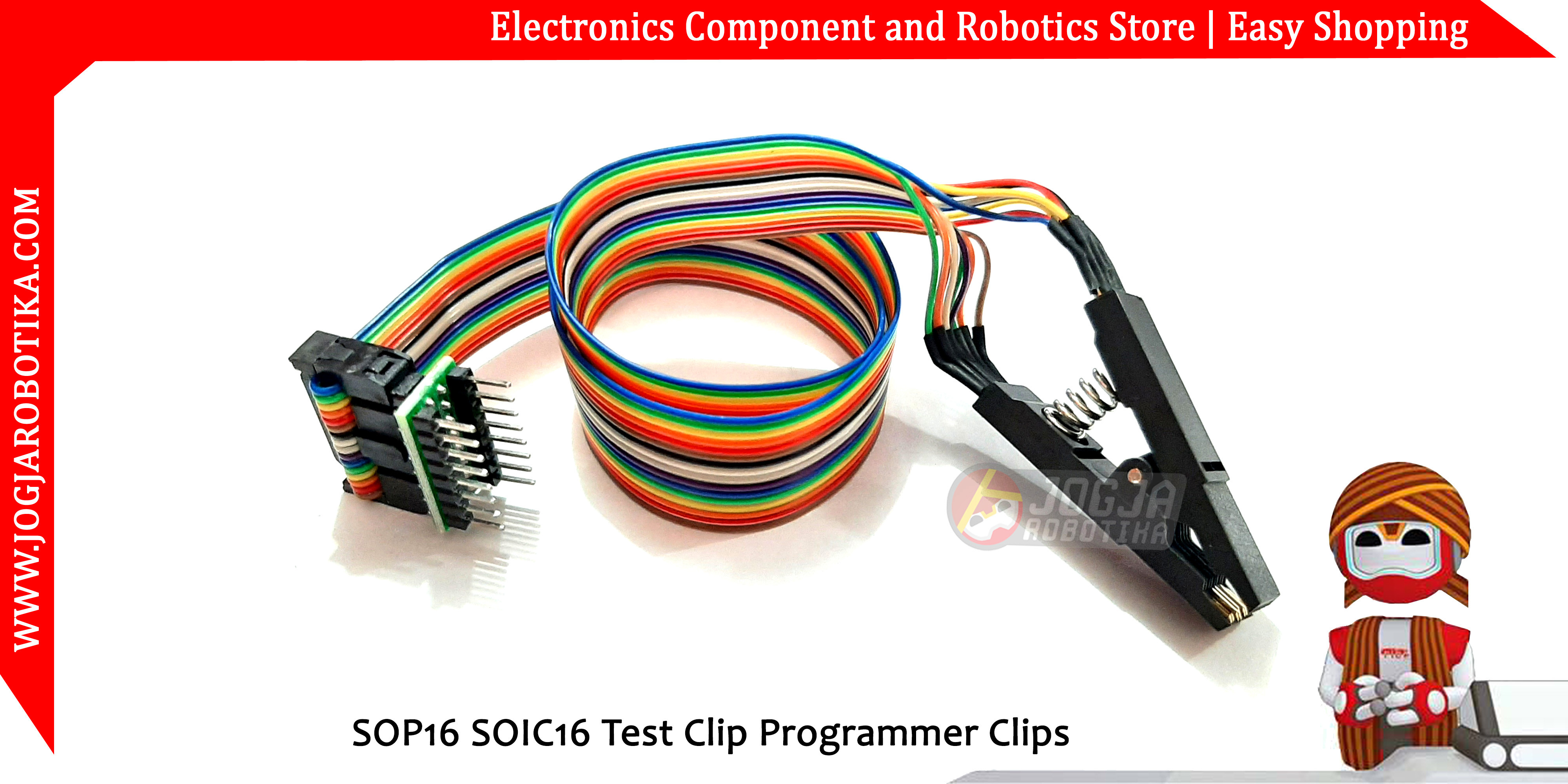 jual SOP16 SOIC16 Test Clip Programmer Clips