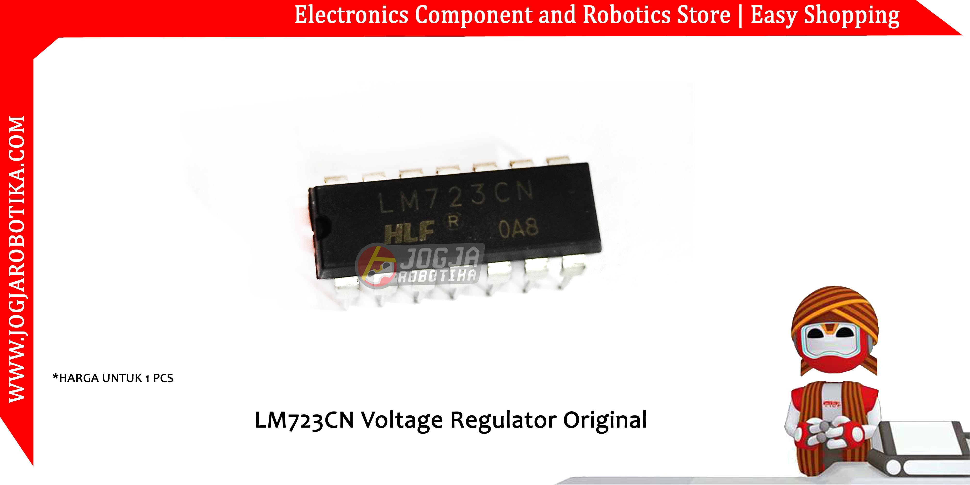jual LM723CN Voltage Regulator