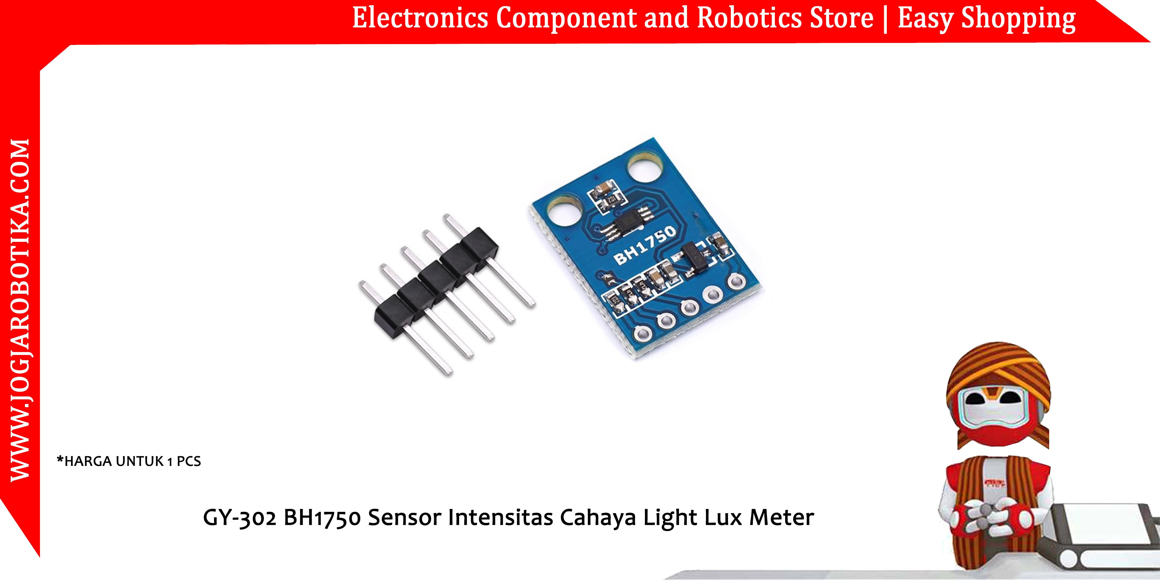 GY-302 BH1750 Sensor Intensitas Cahaya Light Lux Meter