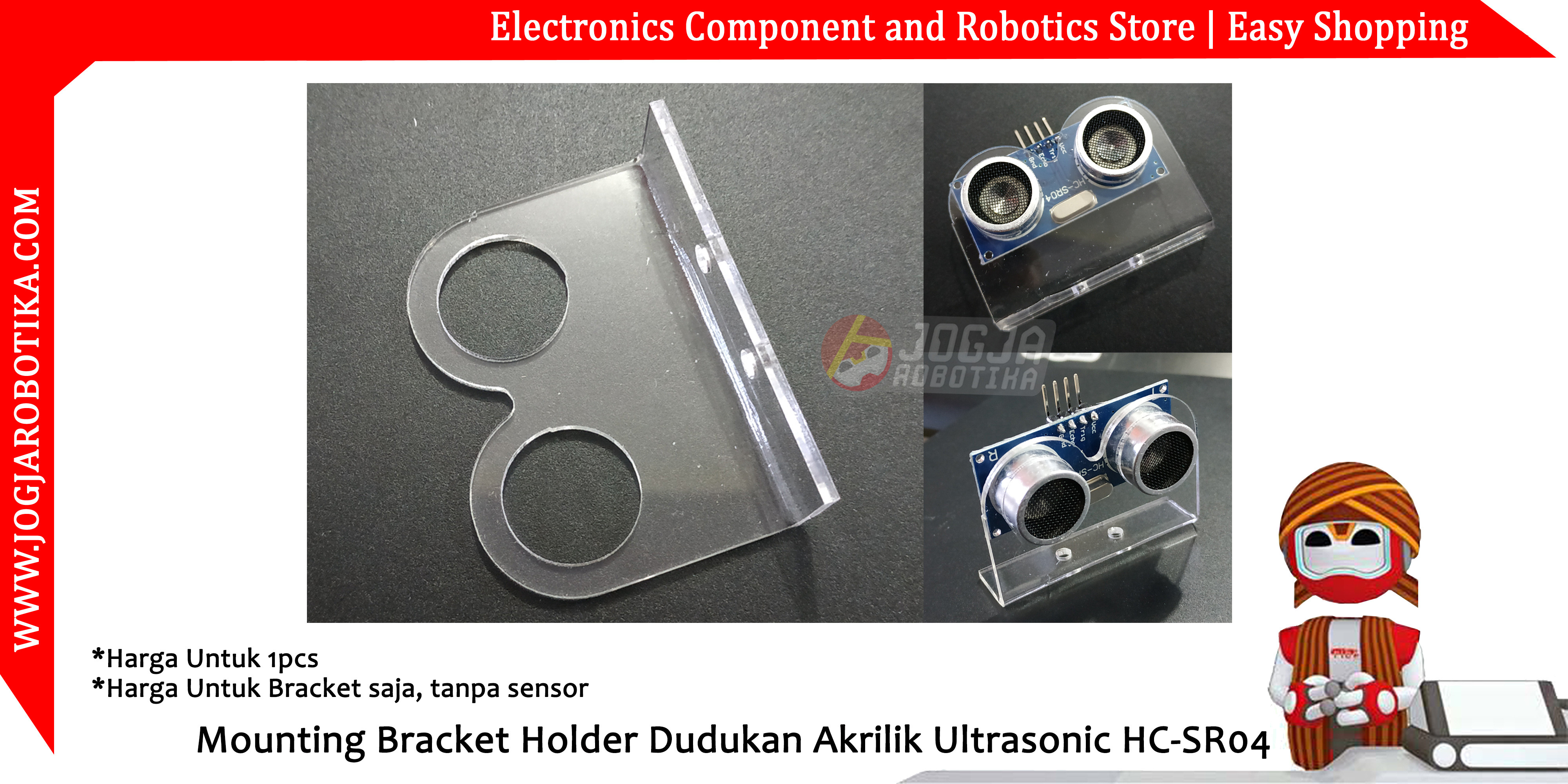 Jual Bracket Ultrasonic